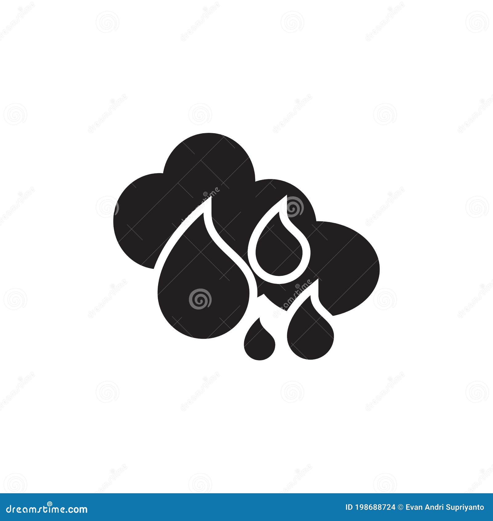 Water Drop Logo Template Vector Stock Vector - Illustration of designer ...