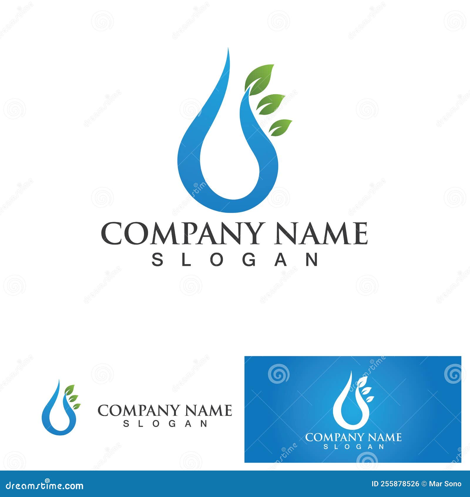 Water Drop Logo Template Vector Stock Vector - Illustration of social ...
