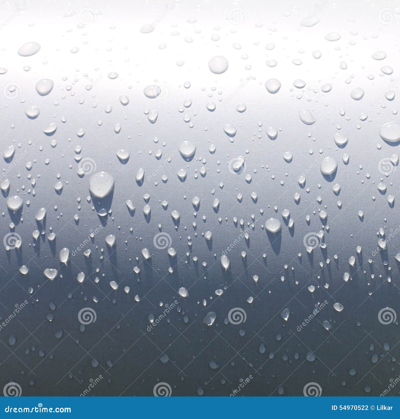 Water drop on metal stock photo. Image of drop, drip - 54970522