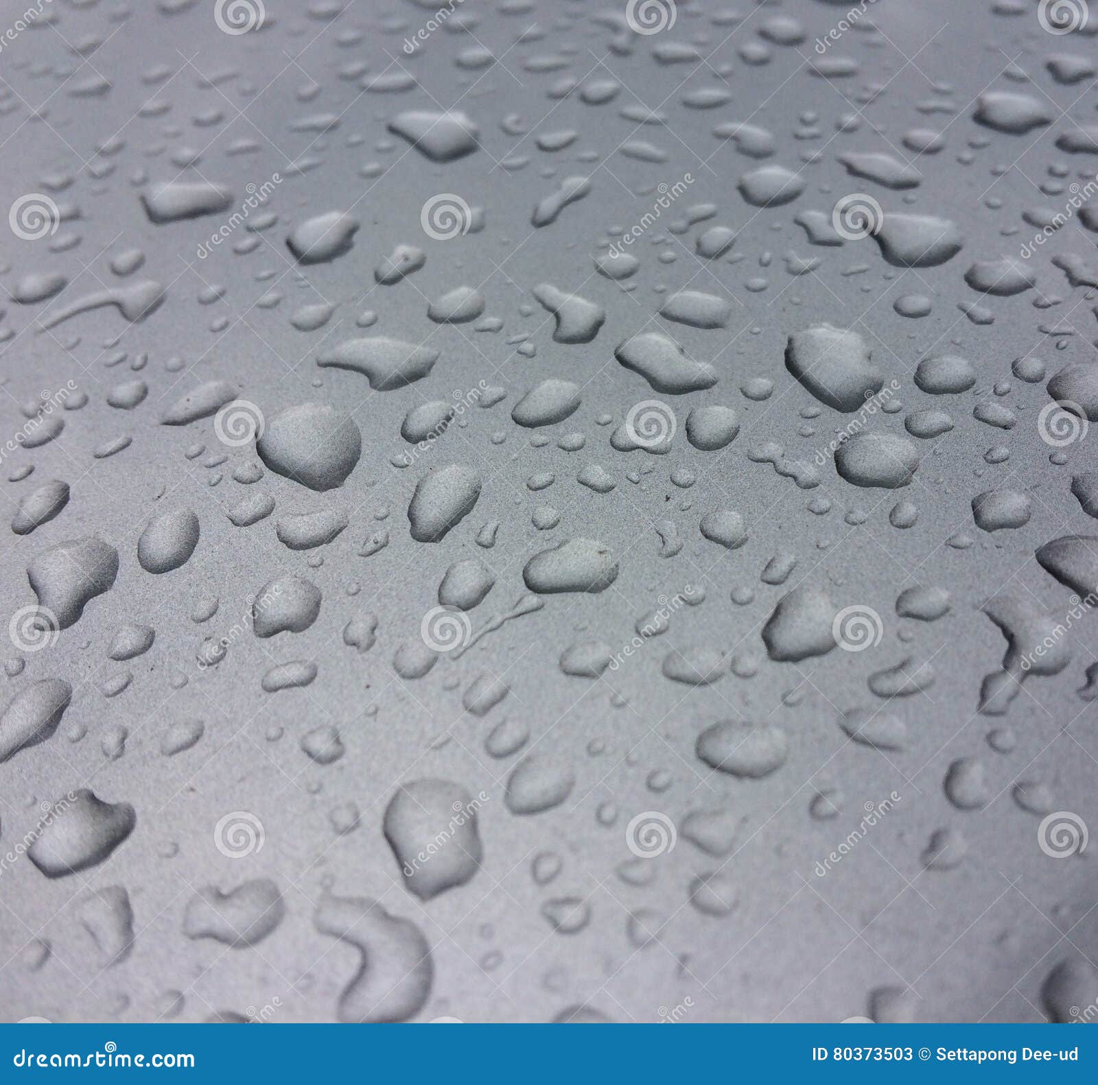 Water Drop on a Metal Surface Stock Image - Image of surface, wallpaper ...