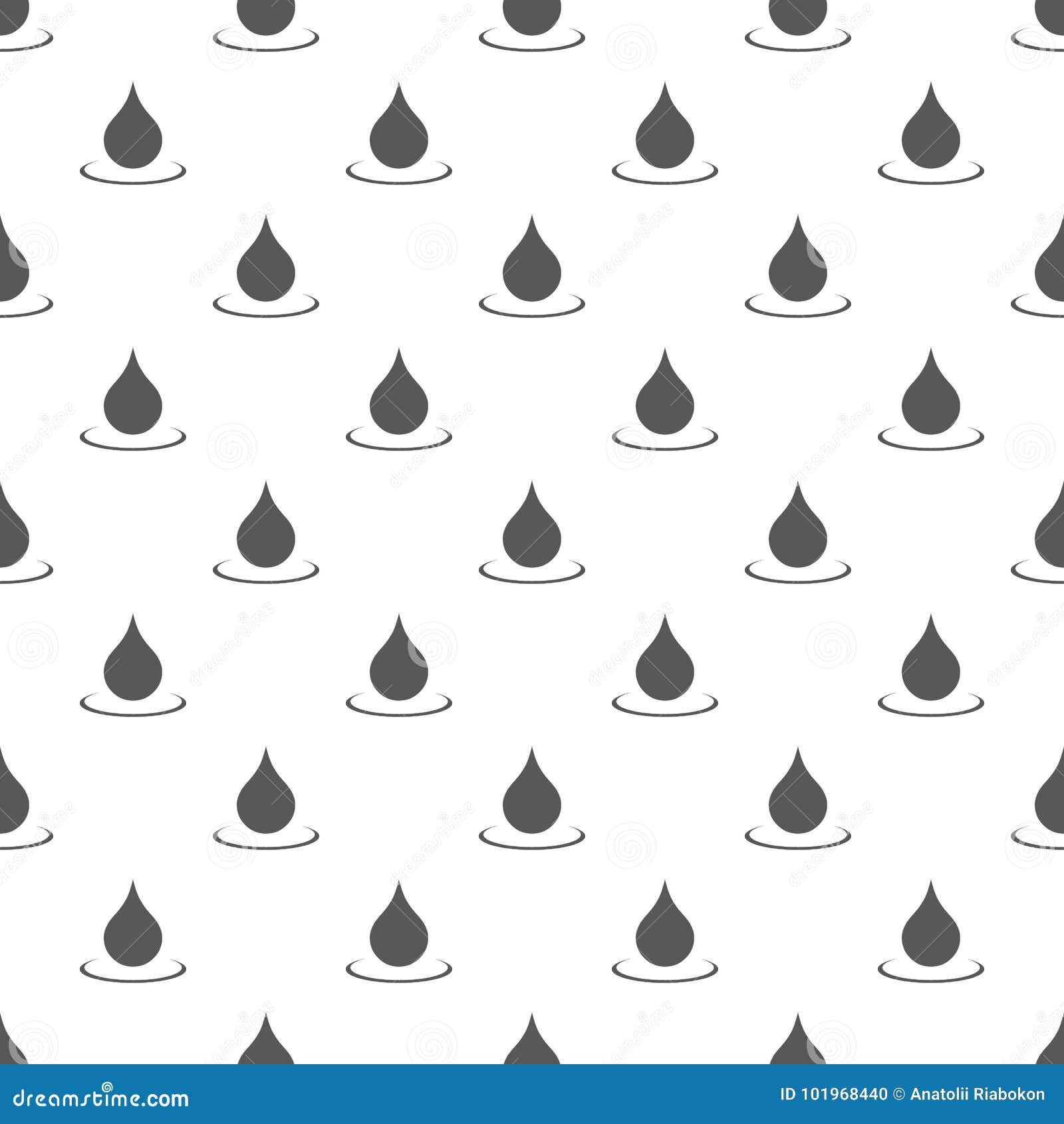 Water Drop Pattern Seamless Stock Vector - Illustration of nature ... Water Drop Pattern Seamless Stock Vector - Illustration of nature ...