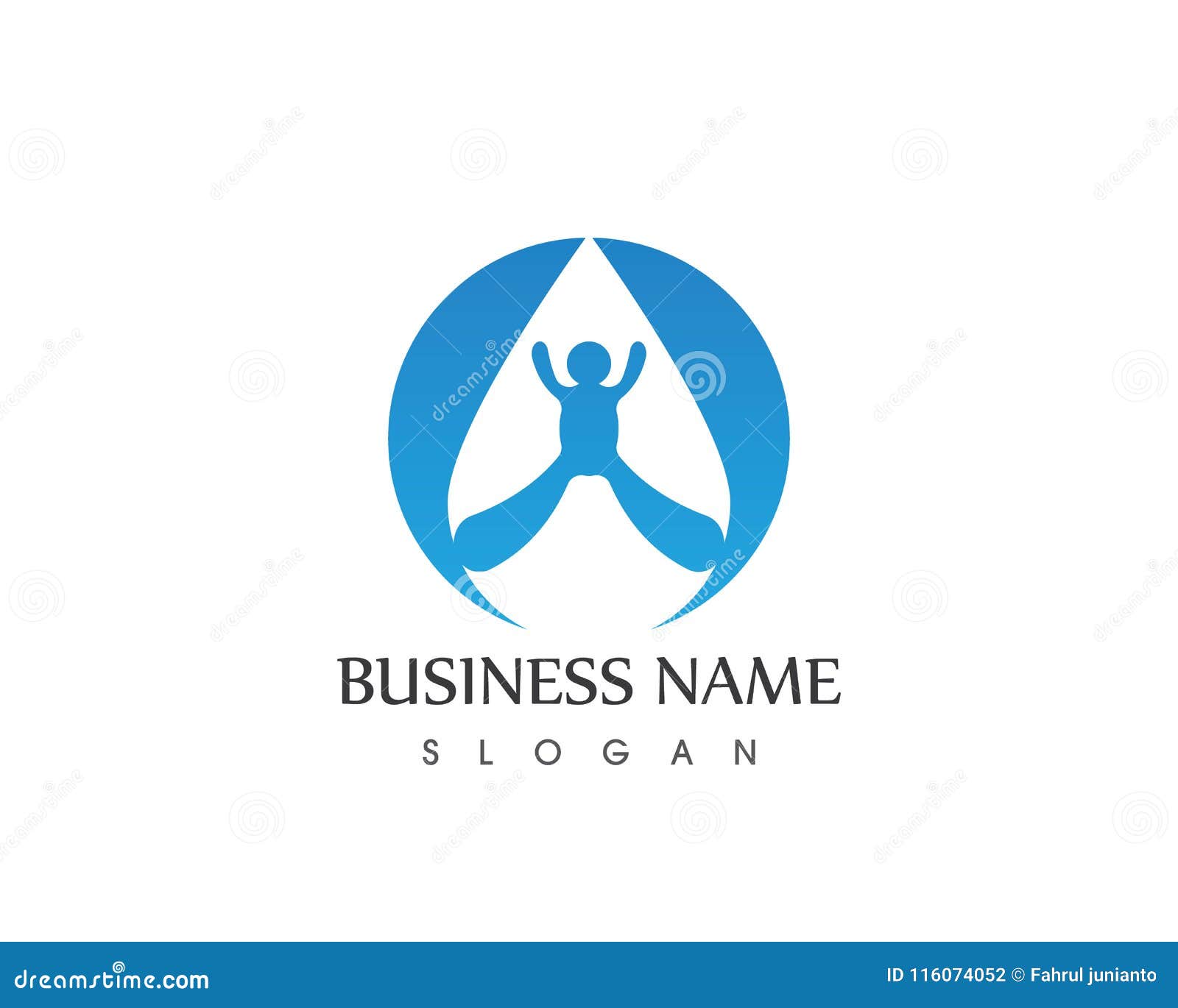 Water Drop People Logo Vector Stock Vector - Illustration of symbol ...