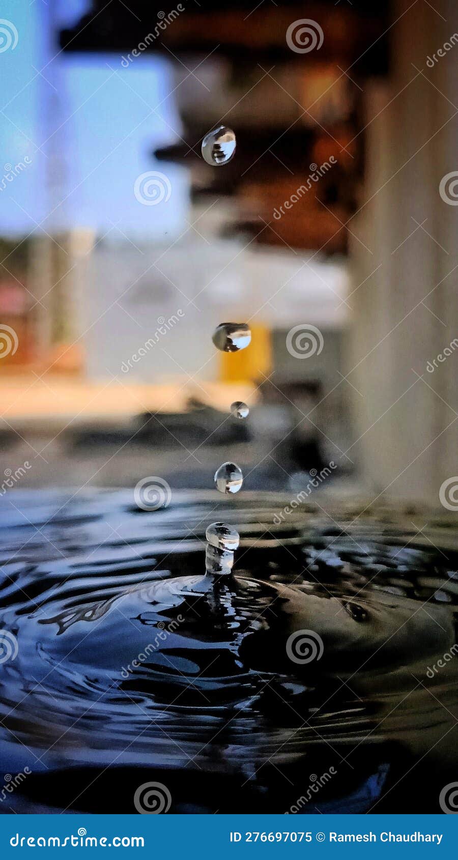 Water Drop Picture with Many Water Drops Stock Image - Image of drops ...