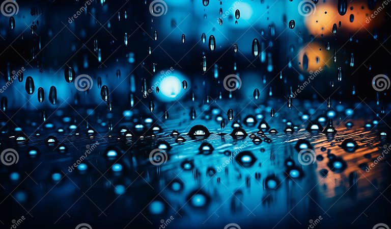 Water Drop Realistic AI Generative Image Stock Illustration ...