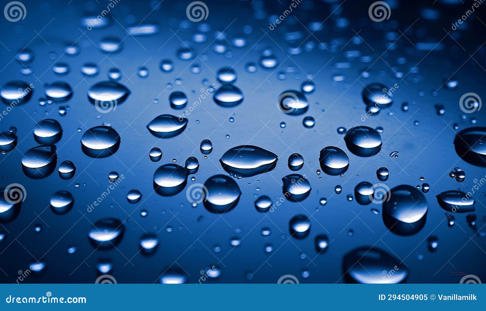 Water Drop Realistic AI Generative Image Stock Illustration ...