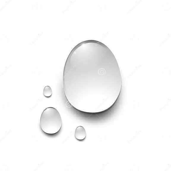 Water Drop,realistic Water Drop 3d Illustration. Stock Illustration ...