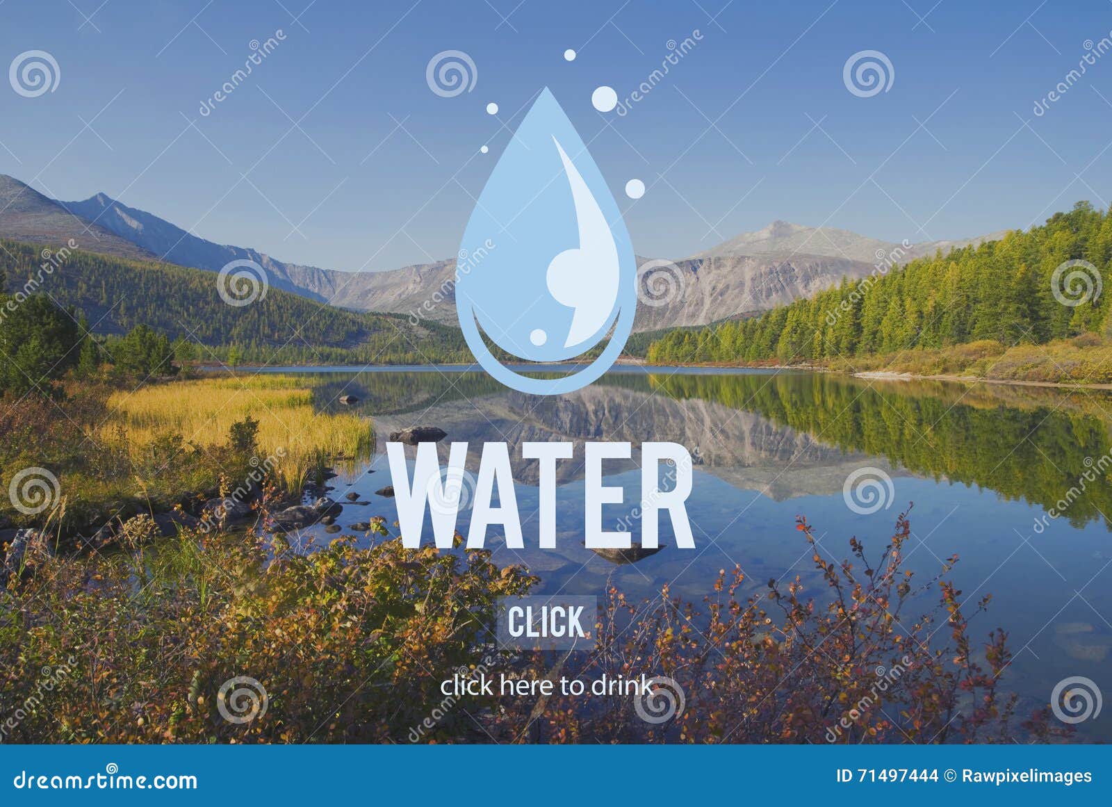 Water Drop Recycling Save Ecology Concept Stock Photo - Image of ...