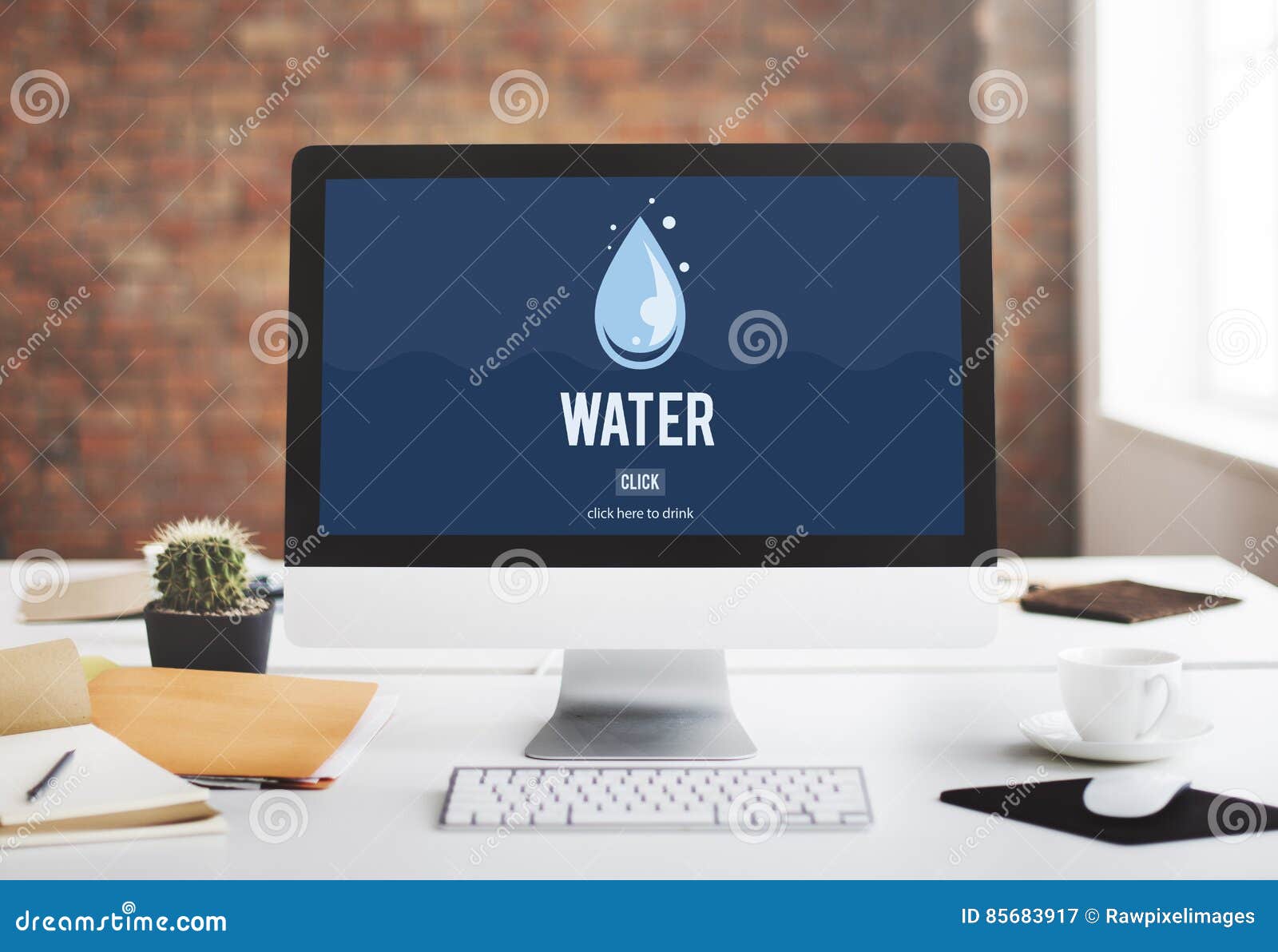 Water Drop Recycling Save Ecology Concept Stock Image - Image of life ...