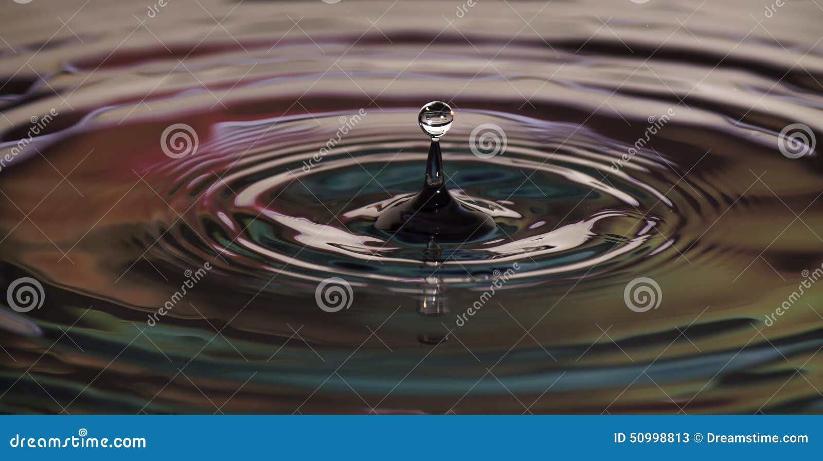 Water Drop and Ripple stock image. Image of droplet, drop - 50998813