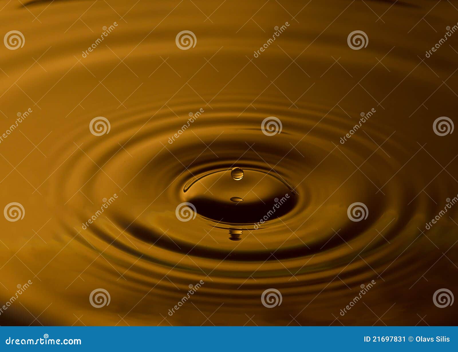 Water drop with ripples stock image. Image of pool, circular - 21697831
