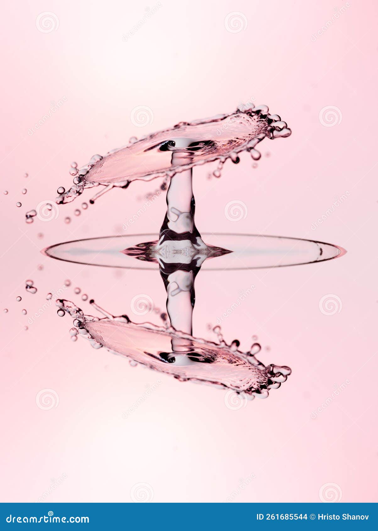 Water Drop Splash with Ripples on Water Surface Stock Photo - Image of ...