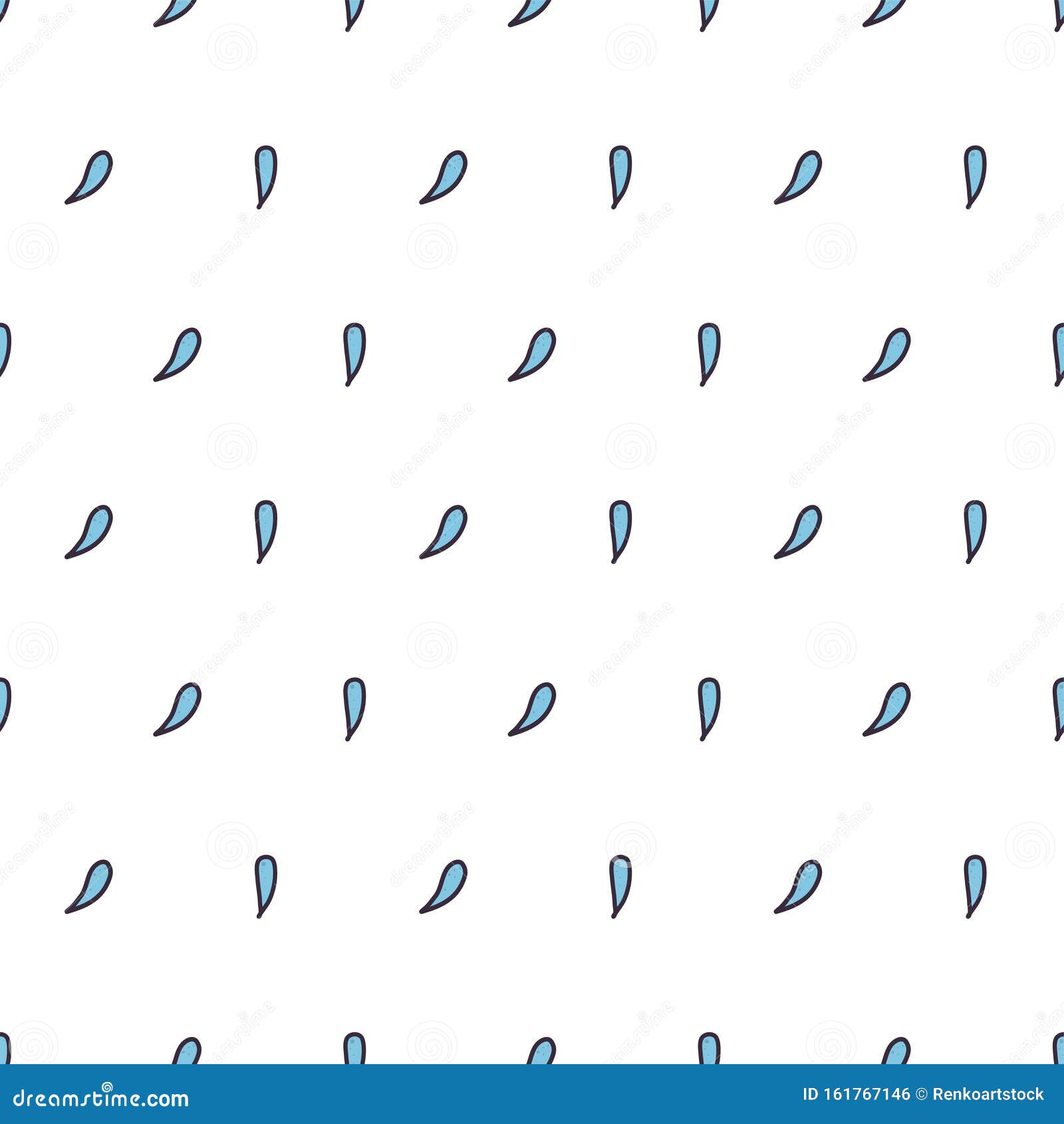 Water Drop Seamless Pattern on White Background. Stock Vector ... Water Drop Seamless Pattern on White Background. Stock Vector ...
