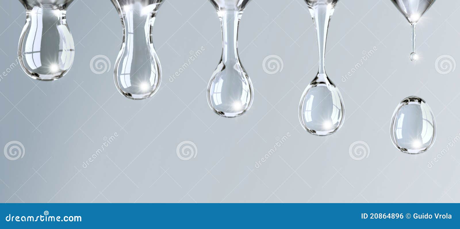 Water drop sequence stock illustration. Illustration of fresh - 20864896