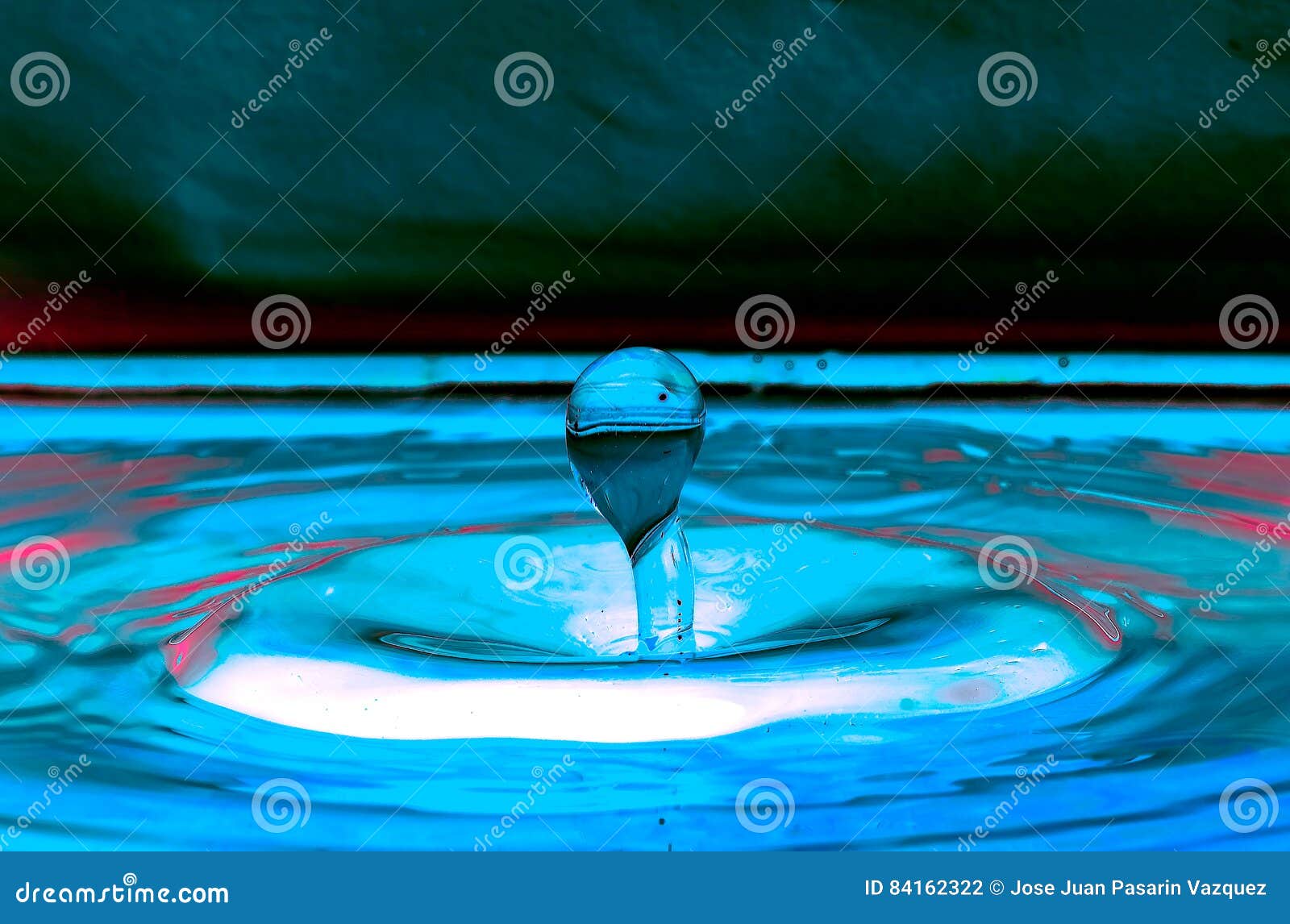 Water drop and spalsh stock photo. Image of liquid, purity - 84162322