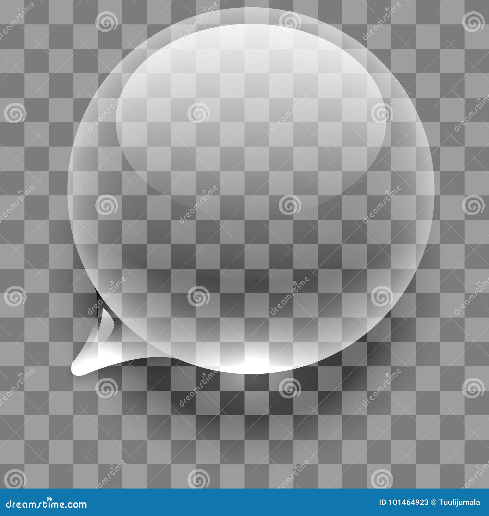 Water drop speech bubble stock vector. Illustration of idea - 101464923