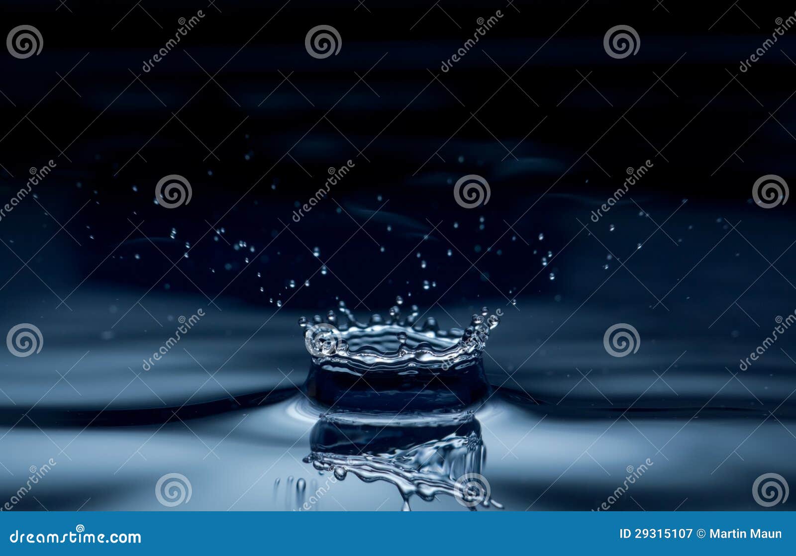 Water drop splash stock image. Image of colorful, ripple - 29315107