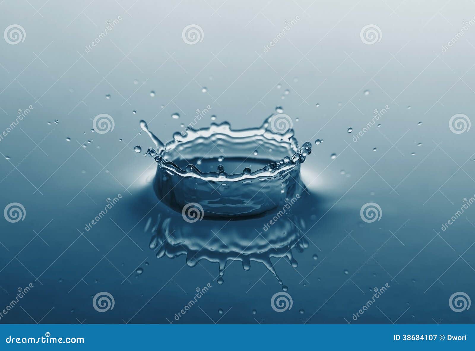 Water Drop Splash Royalty Free Stock Photography - Image: 38684107