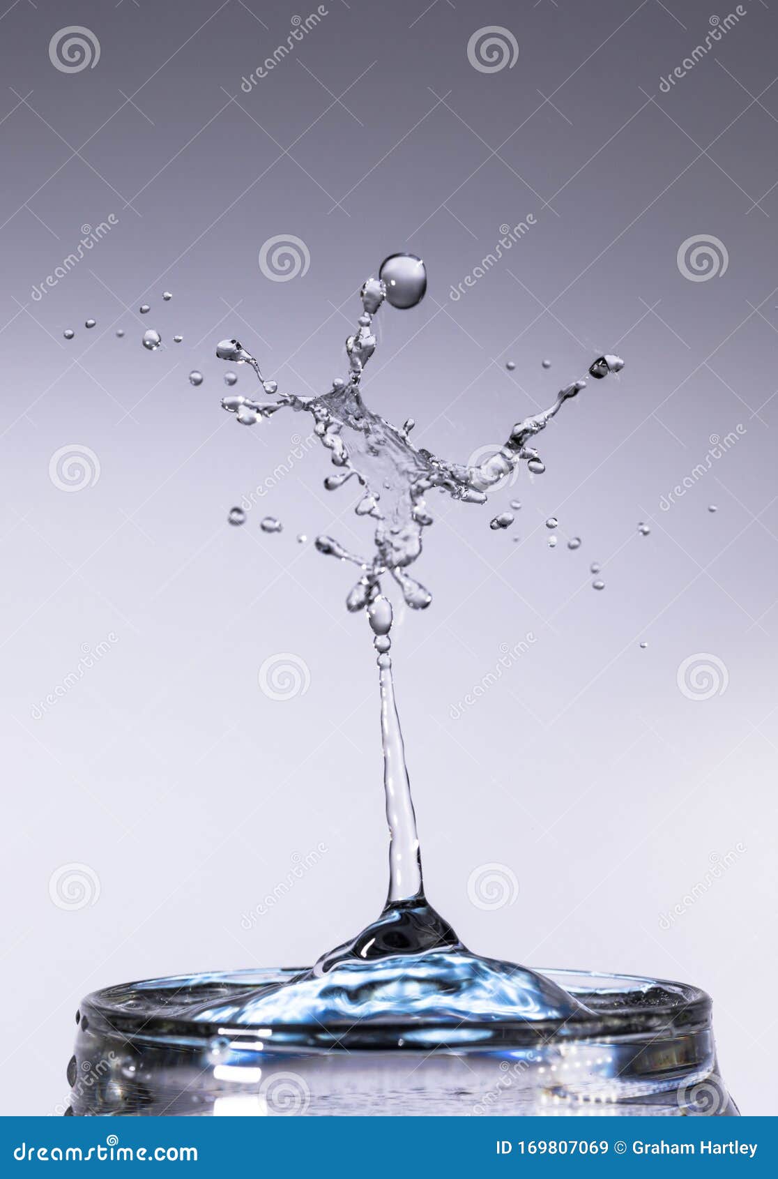 Water Drop/splash Collision Photography Stock Image - Image of shutter ...