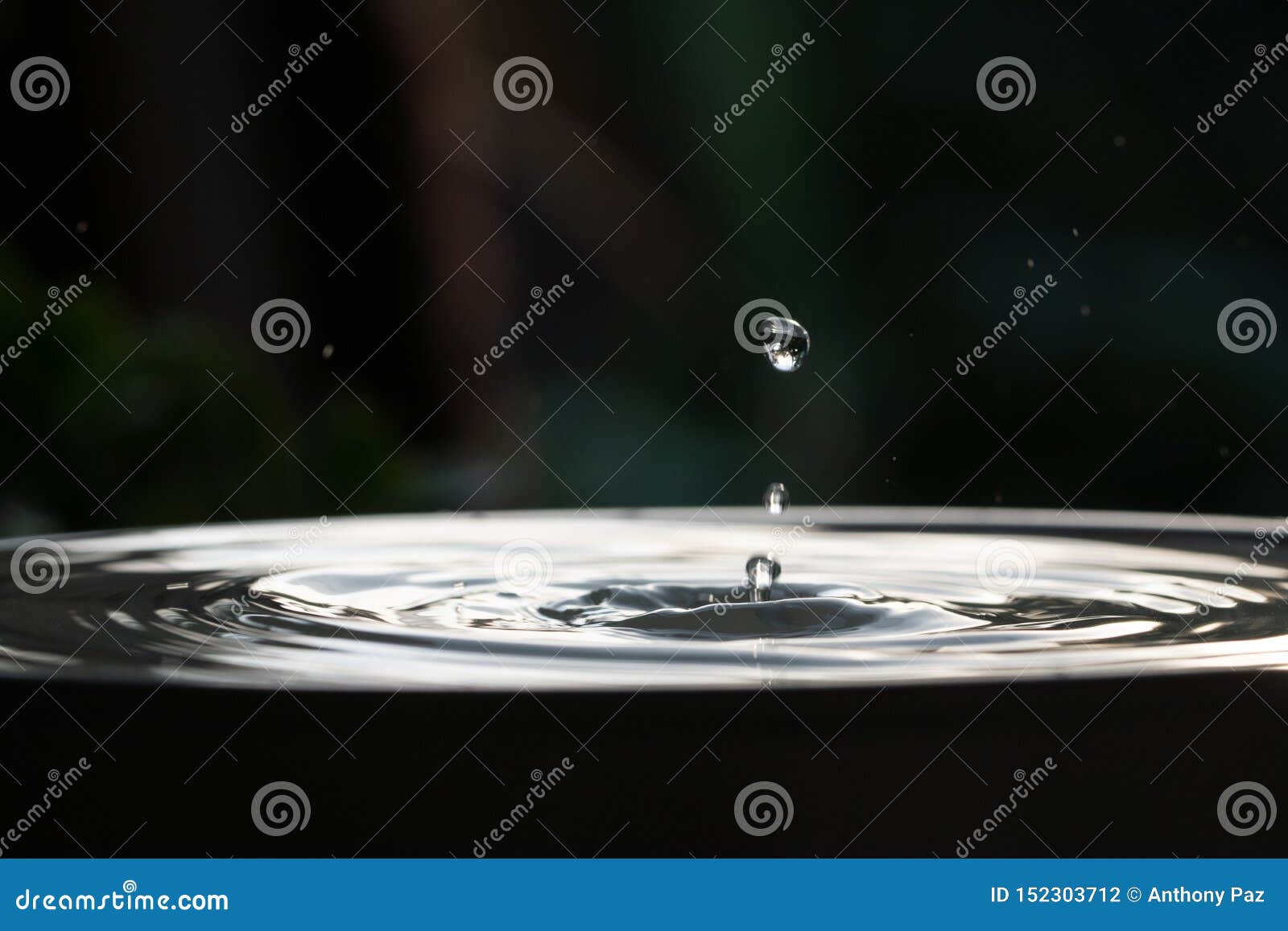 Water Drop Splash color stock photo. Image of clean - 152303712