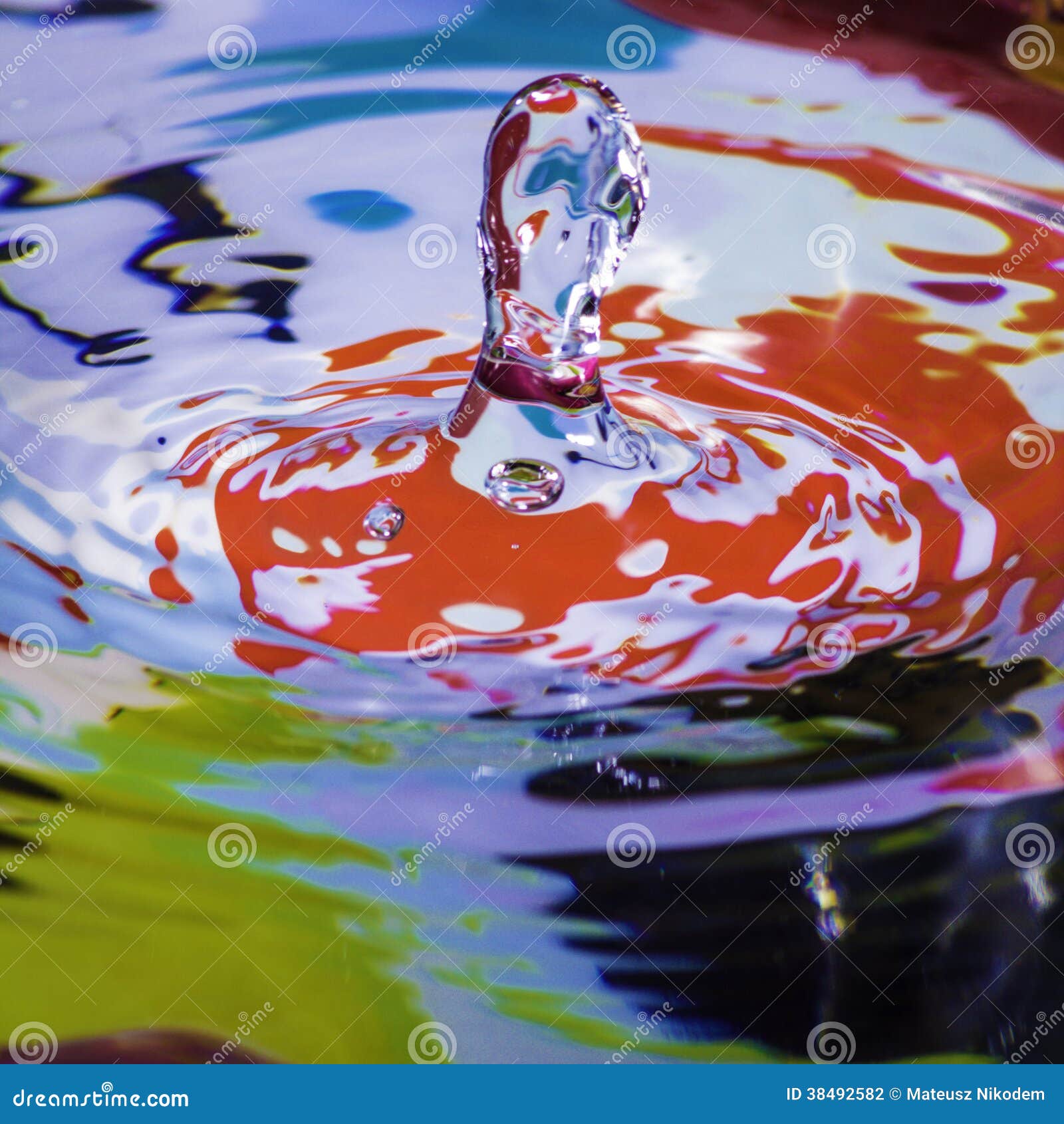 Water drop splash stock photo. Image of color, club, yellow - 38492582