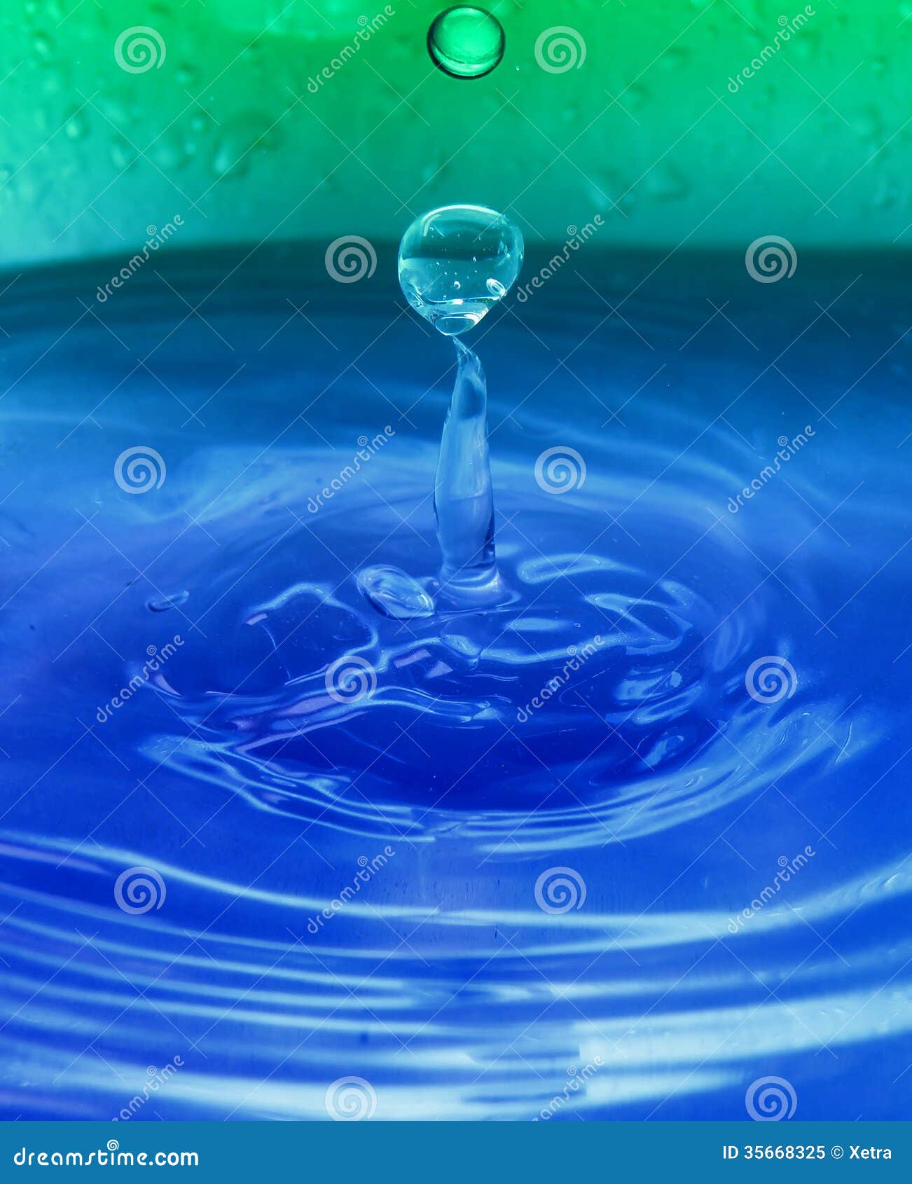 Water drop and splash stock image. Image of liquid, clean - 35668325