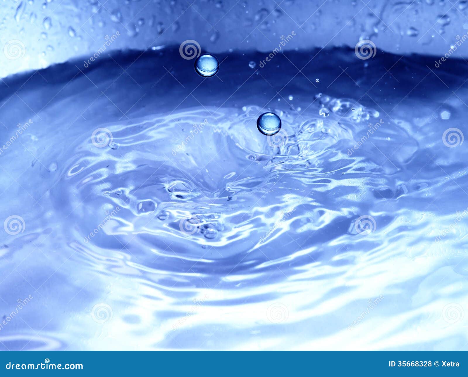 Water drop and splash stock photo. Image of rippled, environment - 35668328