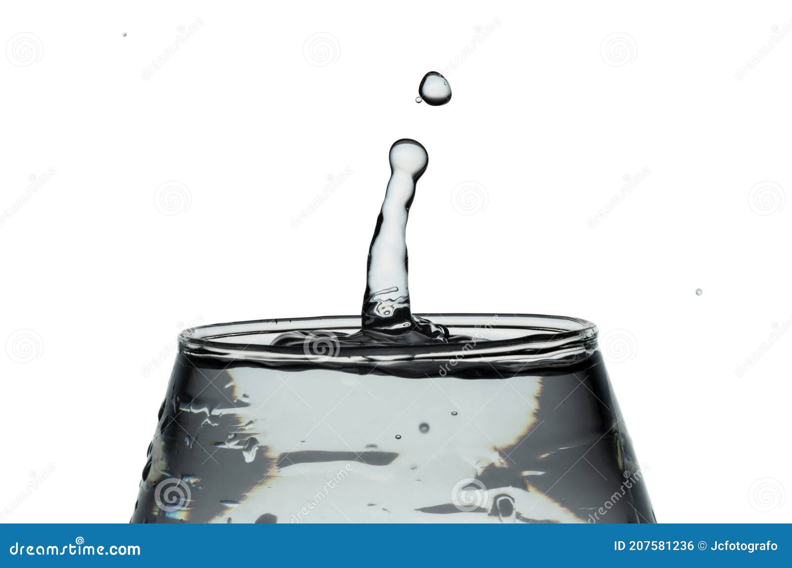 Water drop splash falling stock photo. Image of movement - 207581236