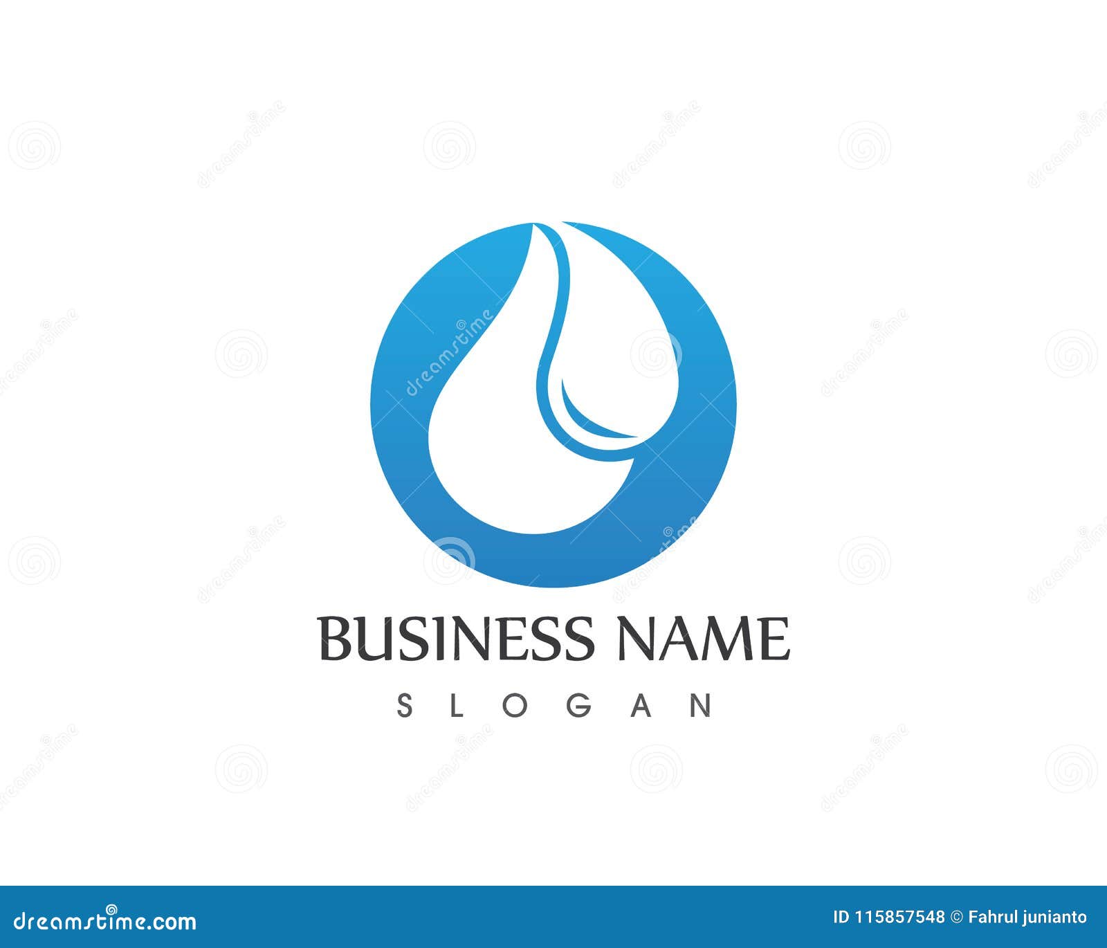 Water Drop Splash Logo Template Stock Vector - Illustration of clean ...