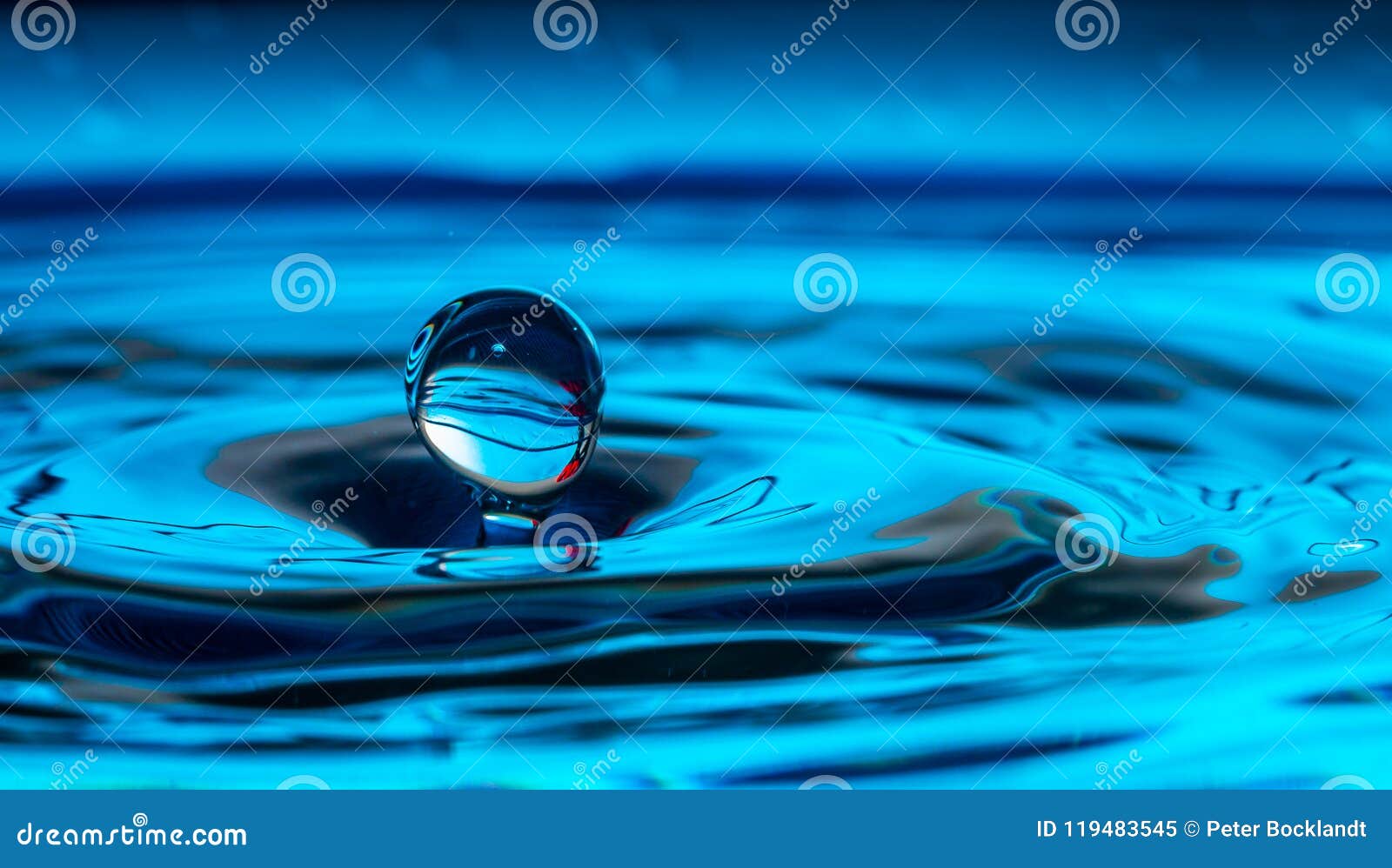 Water drop splash stock image. Image of raindrop, purity - 119483545