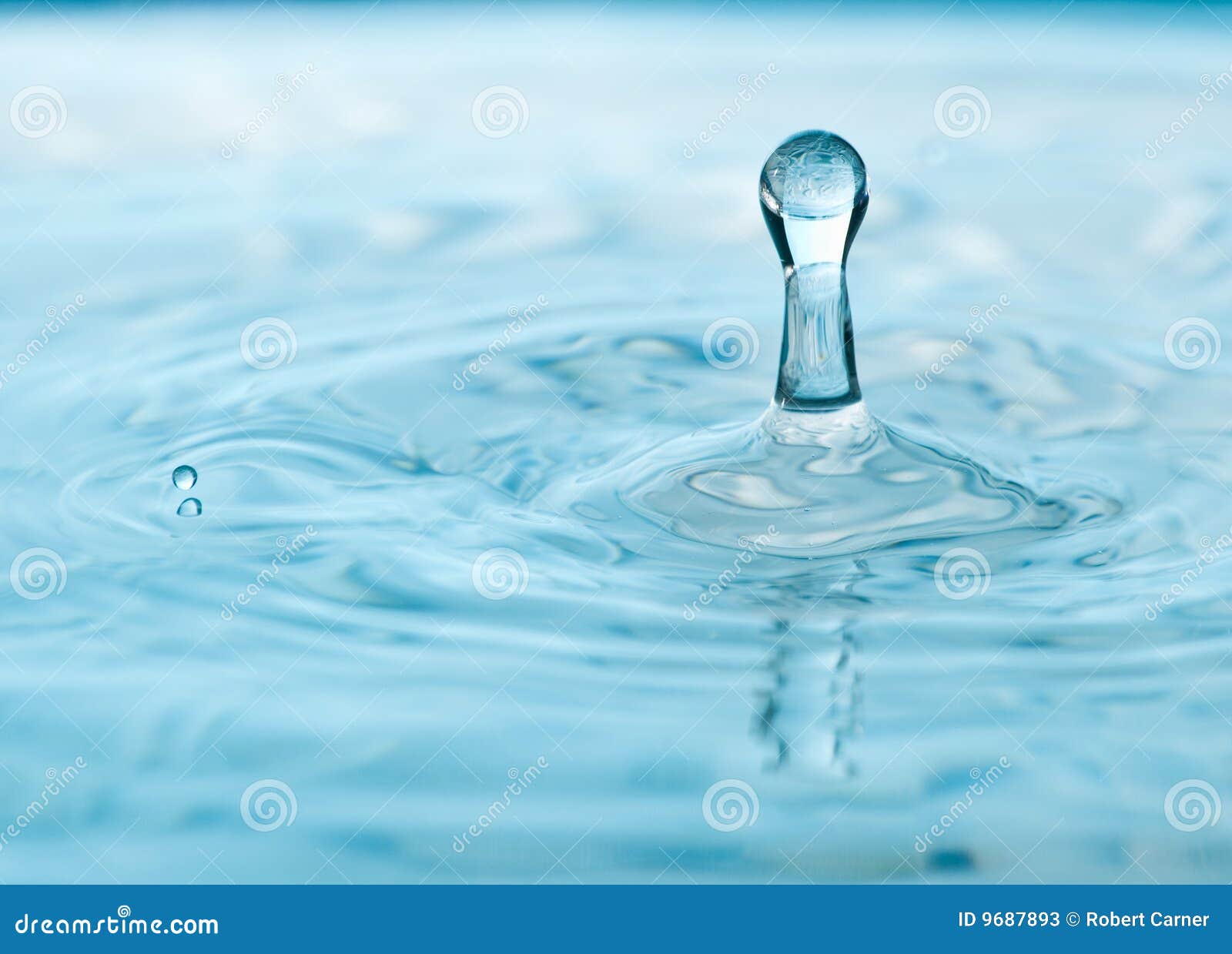 Water drop suspended stock image. Image of fresh, background - 9687893