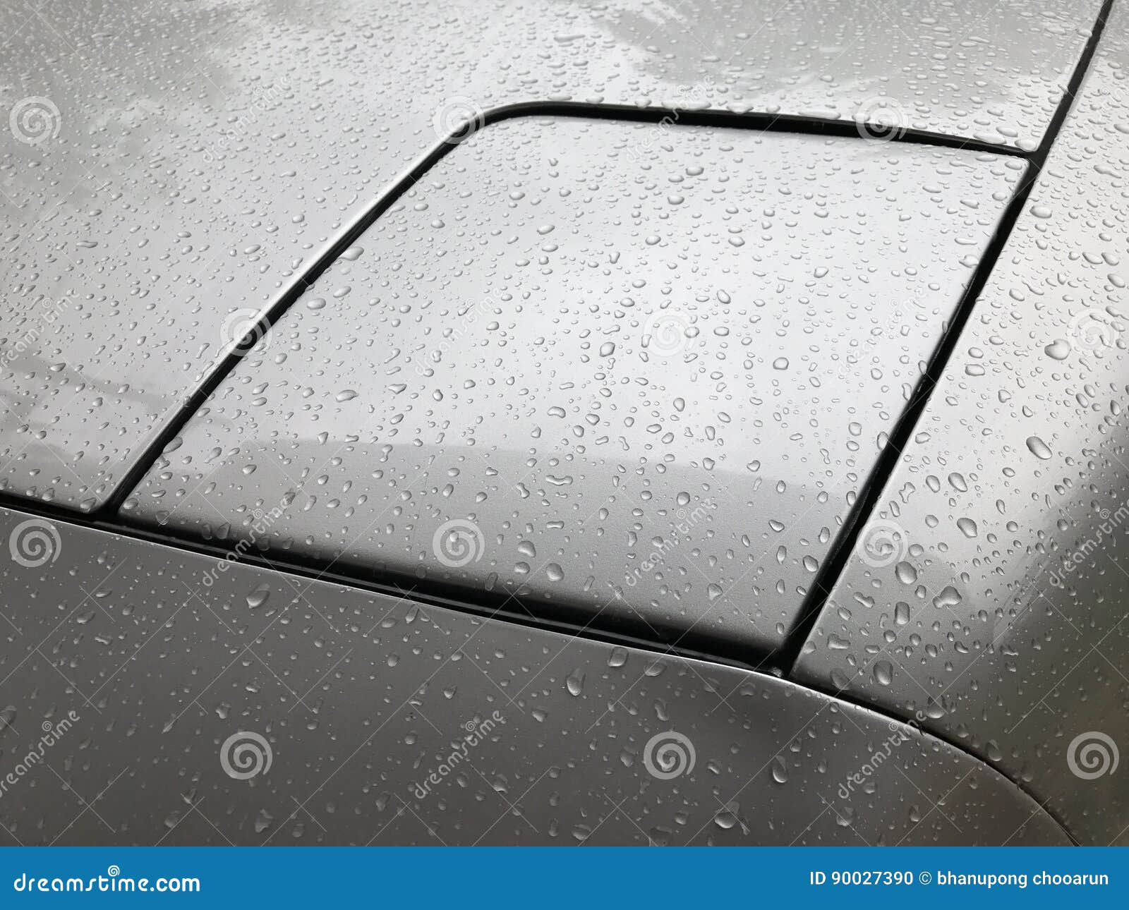 Water drop on top roof stock photo. Image of square, roof - 90027390