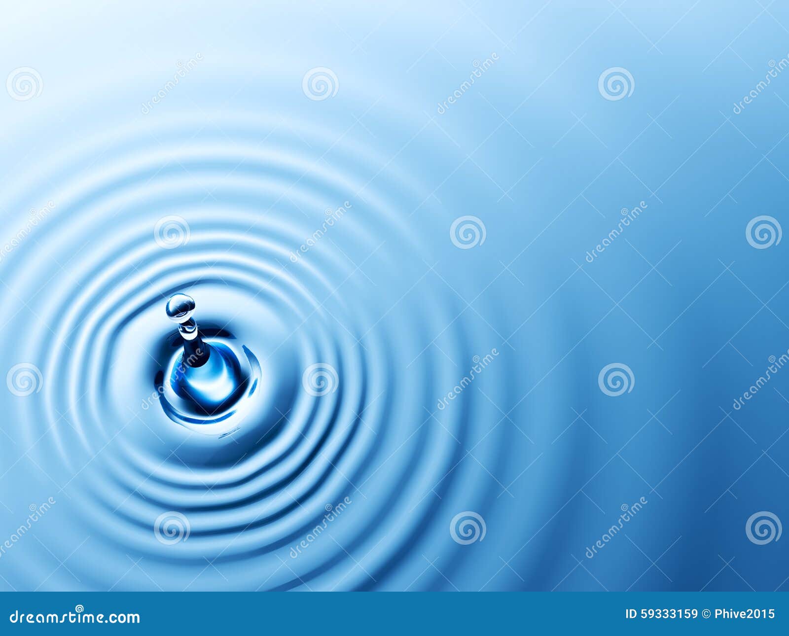 Water Ripples Top View