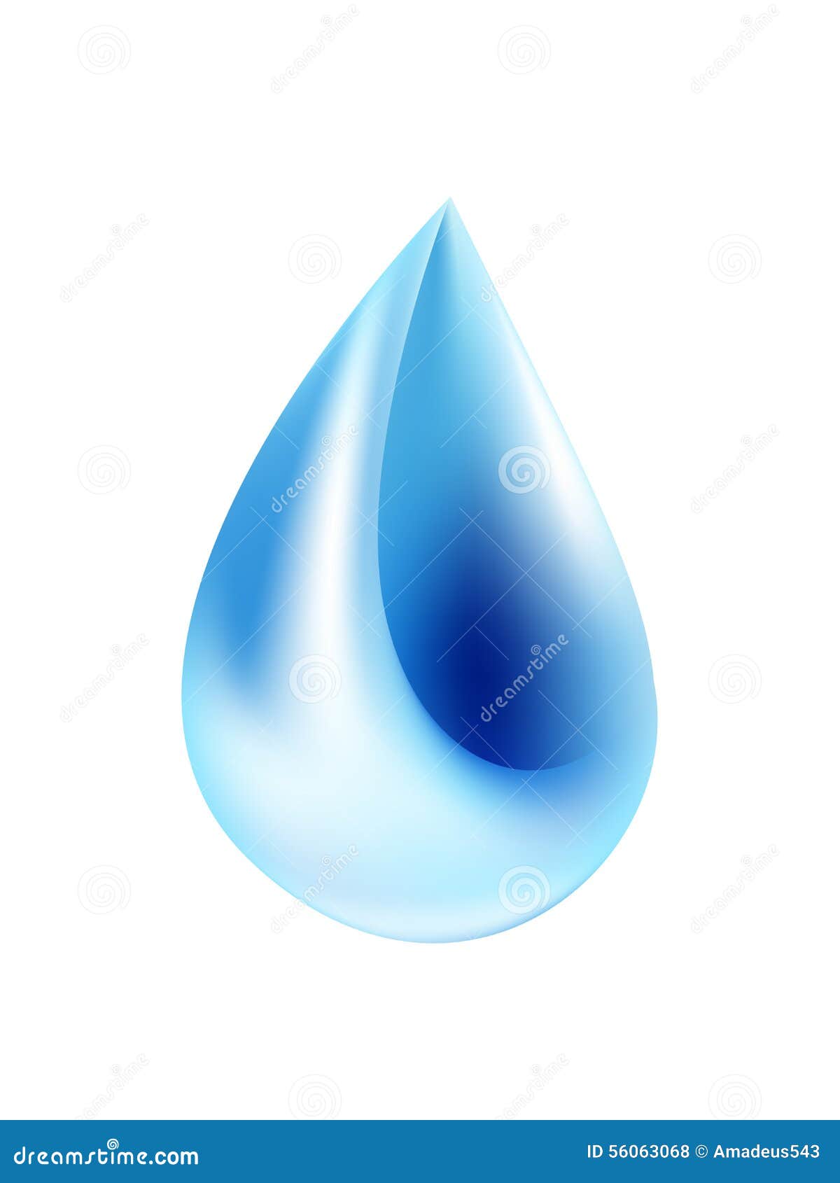 Water Drop Vector Icon Symbol Illustration Stock Vector - Illustration ...