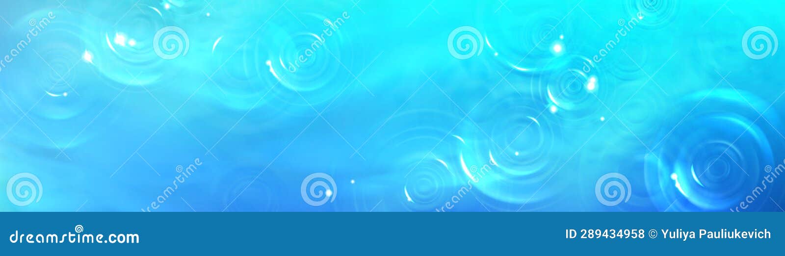 Water Drop Wave Circle Texture on Surface Vector Stock Illustration ...
