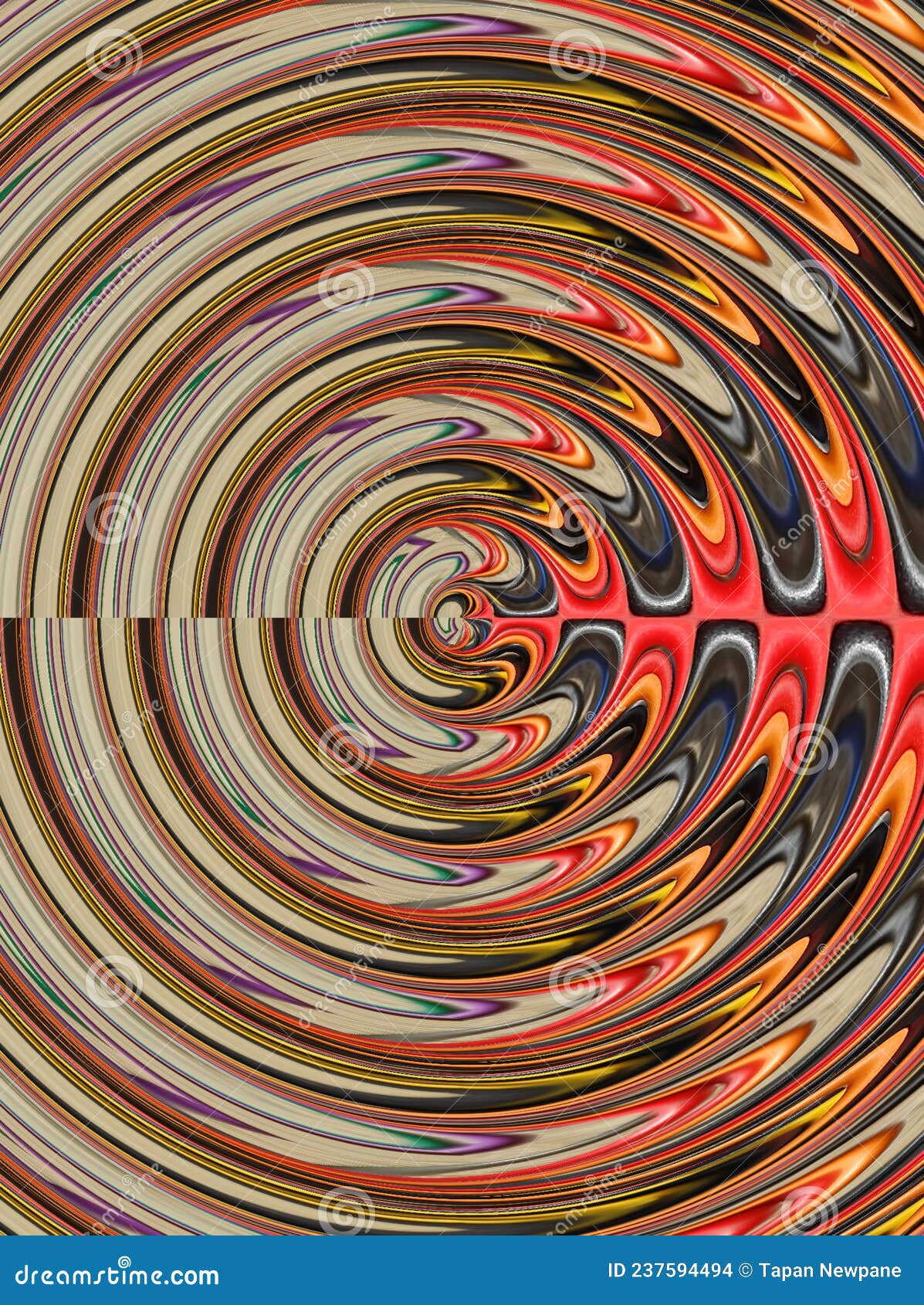 Water Drop Waves Digital Art or Design Stock Photo - Image of pattern ...