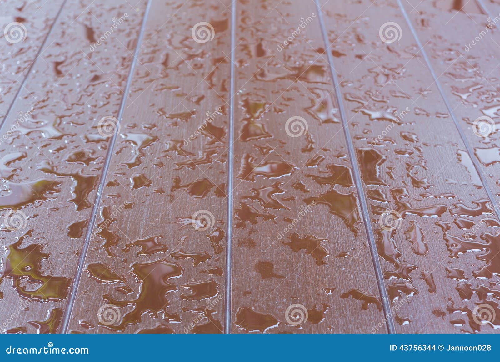 Water drop on a wood stock photo. Image of hard, boards - 43756344