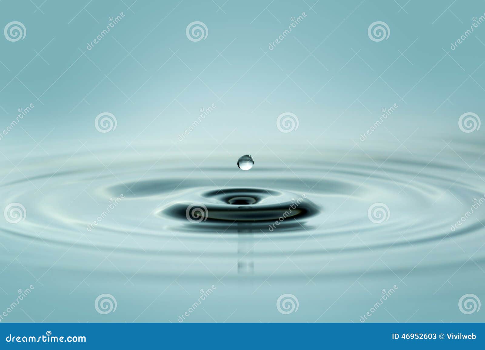 Water droplet stock image. Image of bubble, meditation - 46952603