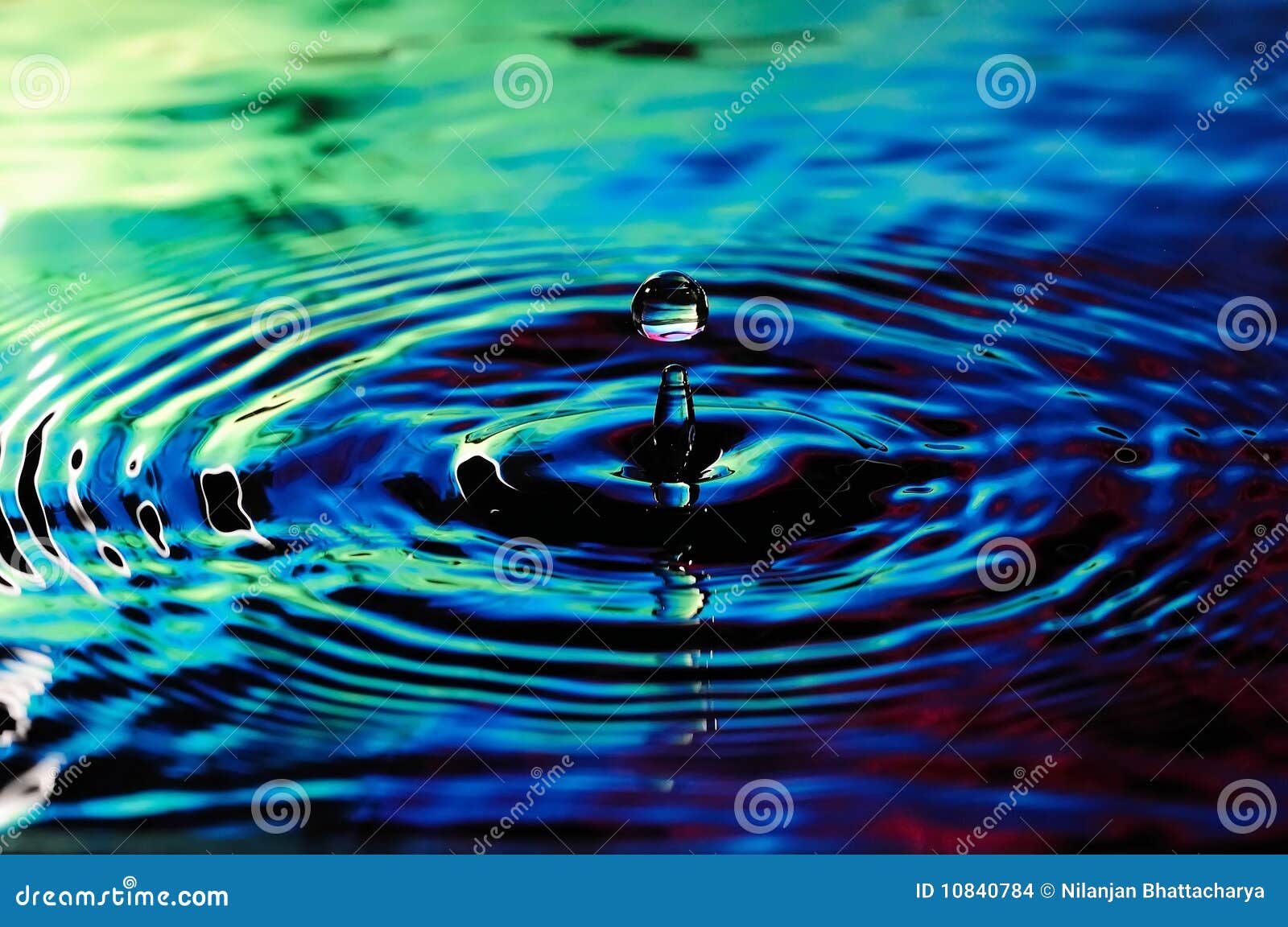 Water droplet closeup stock photo. Image of droplet, pure - 10840784