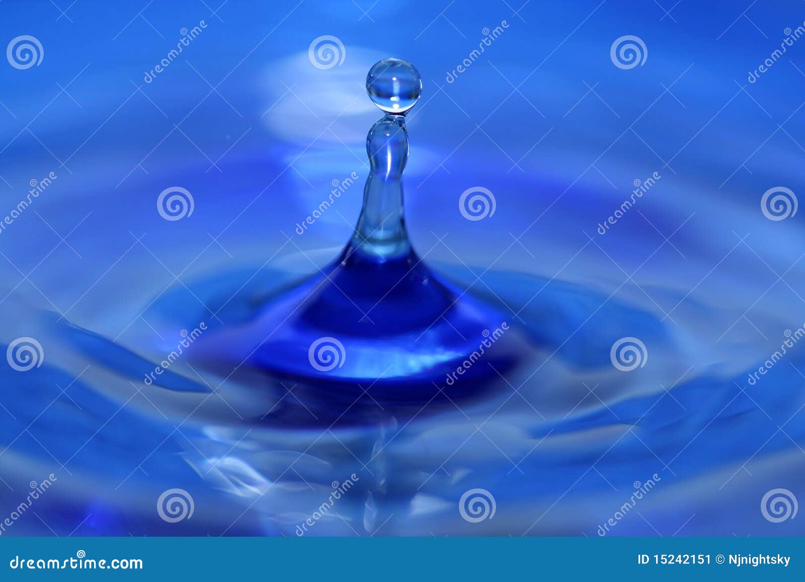 Water droplet splash stock image. Image of transparent - 15242151