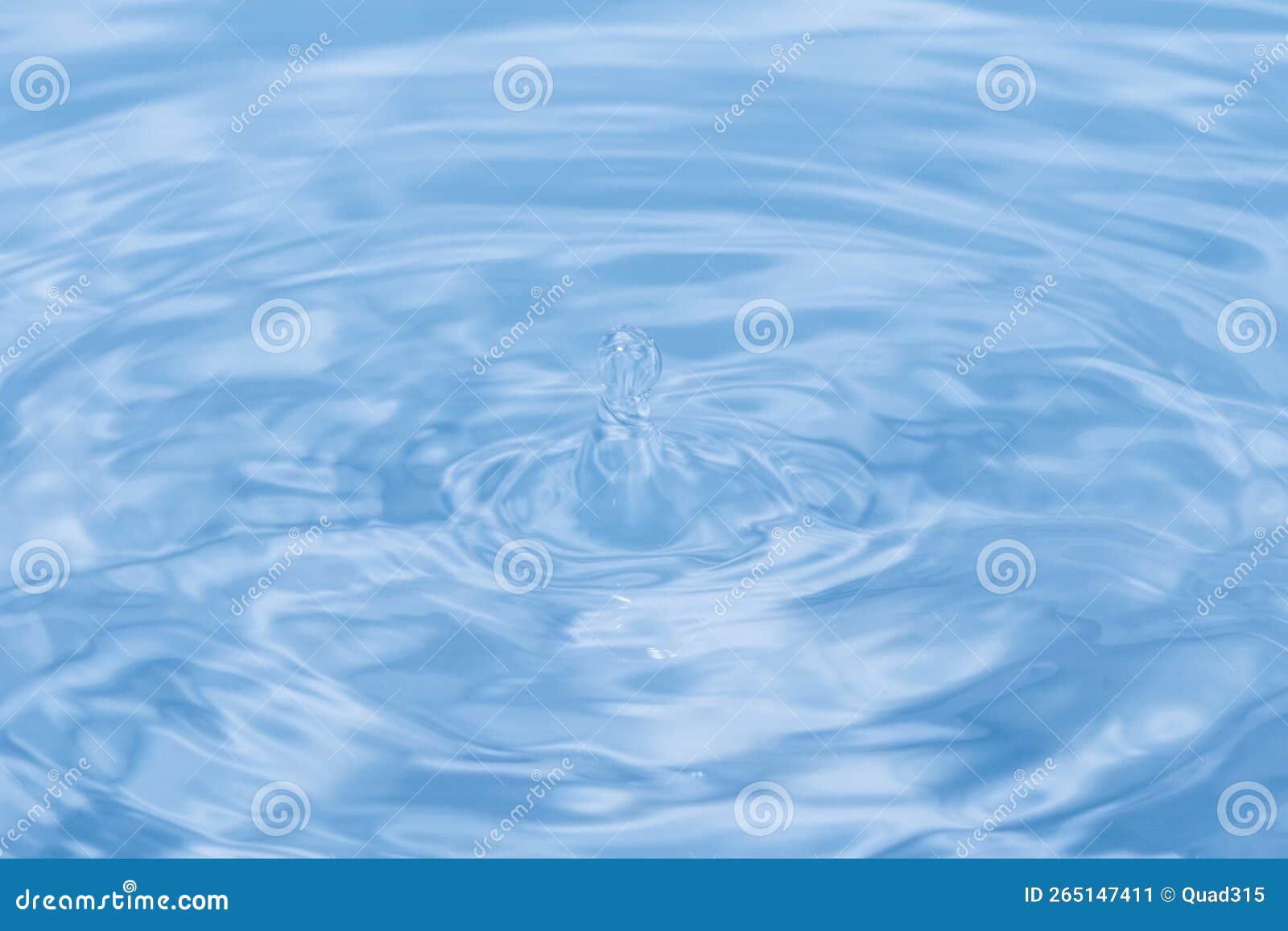 Water Droplet Splash with Wave Bounce Stock Image - Image of pyramid ...
