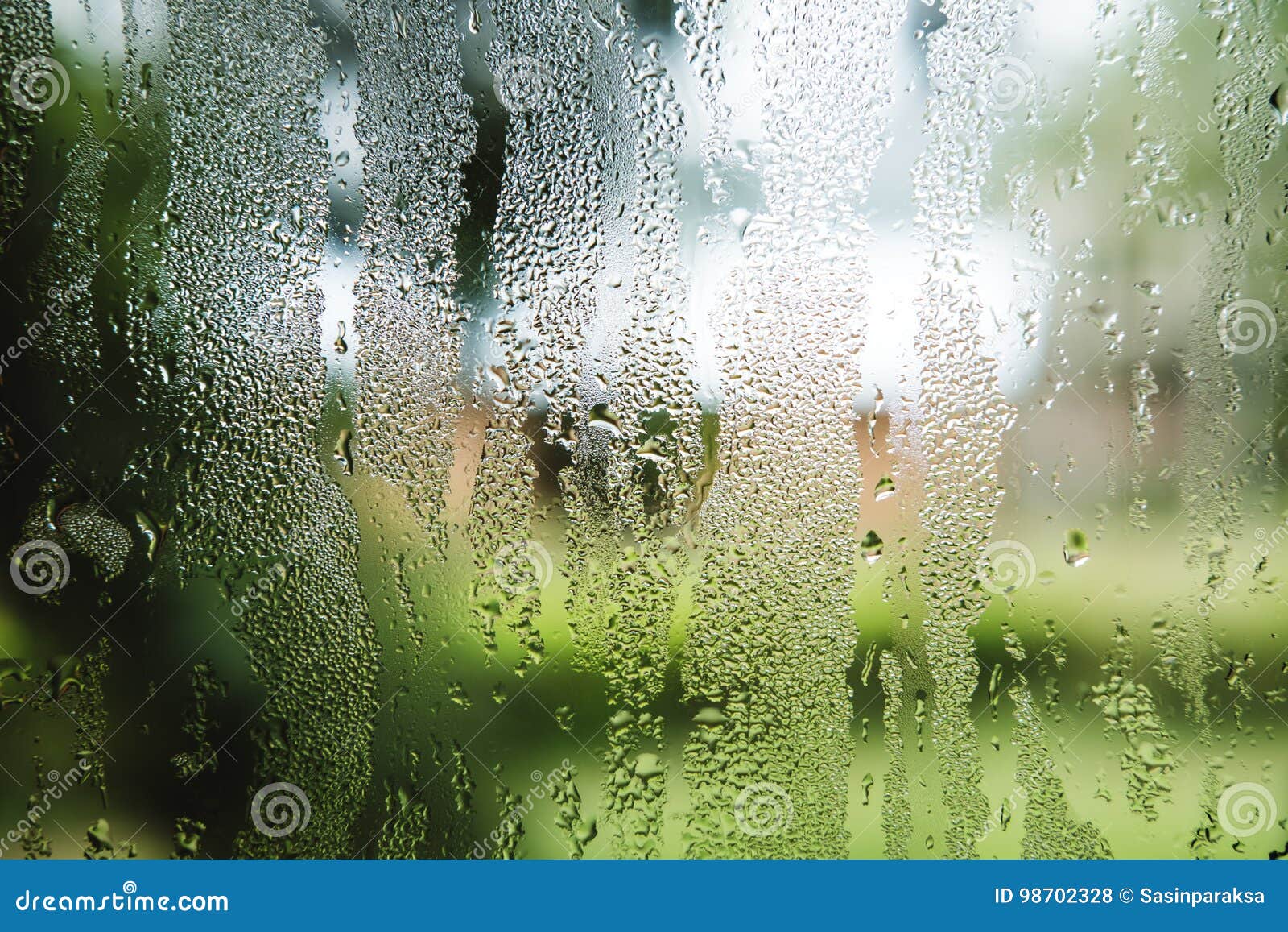 Water Droplet on Window Glass Stock Photo - Image of drops, natural ...