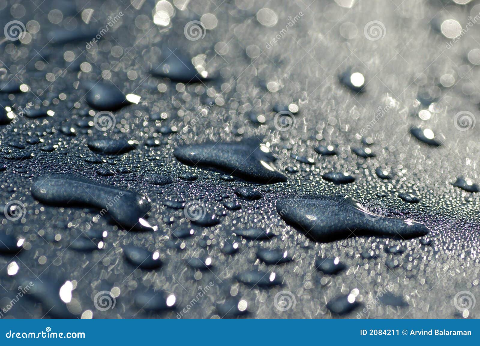 Water droplets stock image. Image of rain, splash, flowing - 2084211