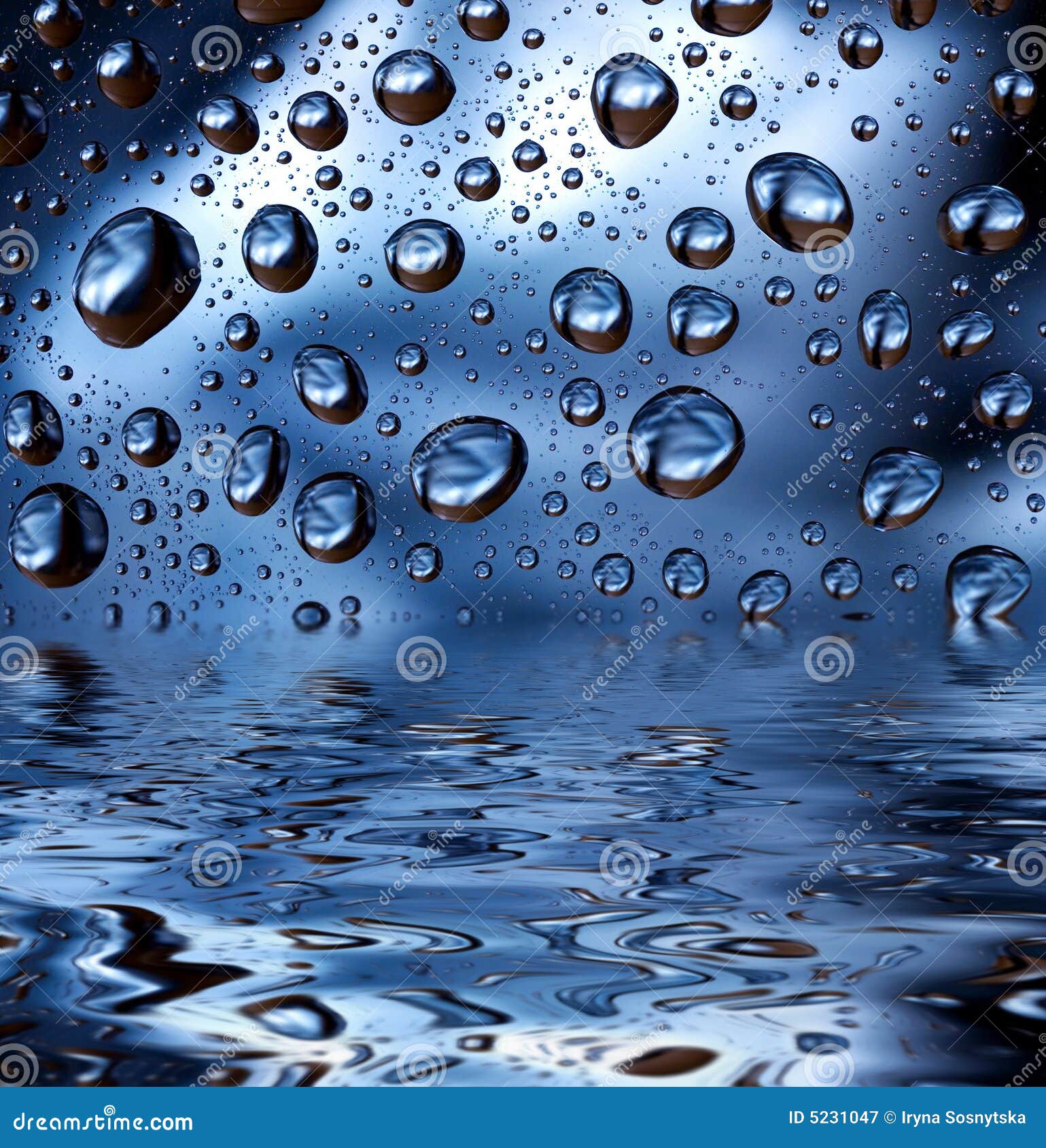 Water Droplets Picture. Image: 5231047