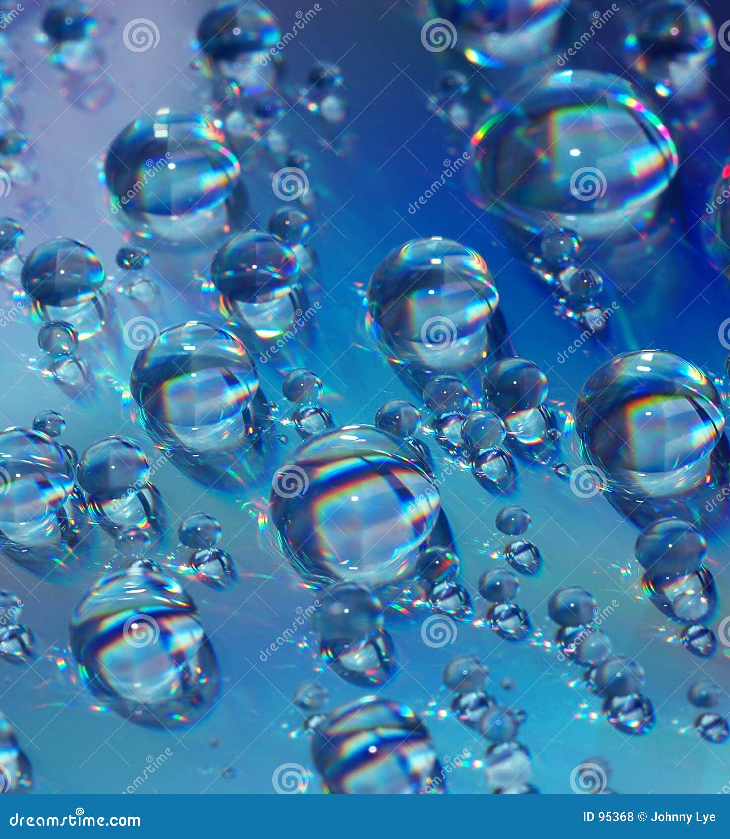 Water Droplets Royalty Free Stock Photos - Image: 95368