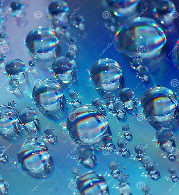 Water Droplets stock photo. Image of moisture, refraction - 95368