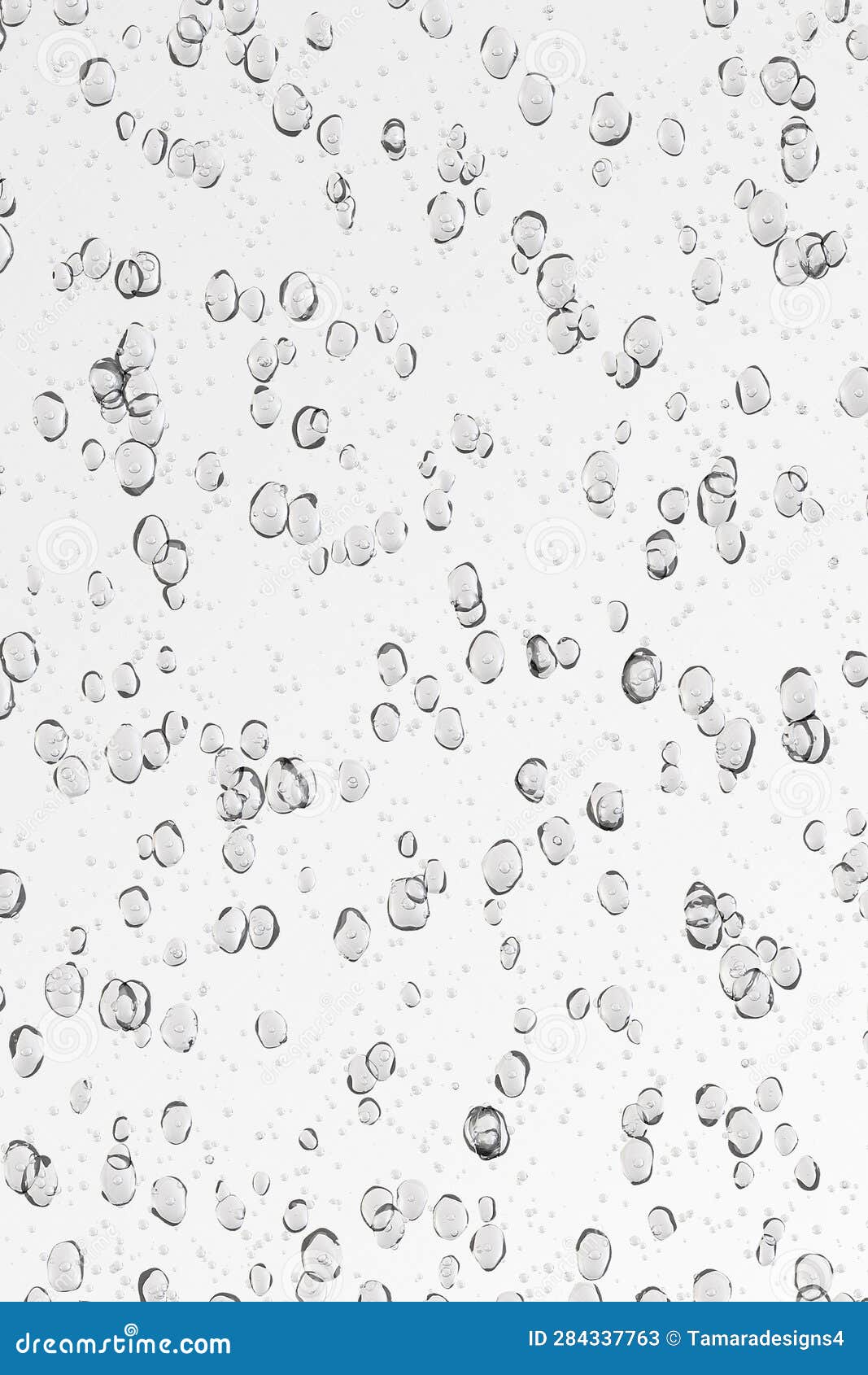 Water Droplets Condensation Drops Overlay Refreshing White Background ...