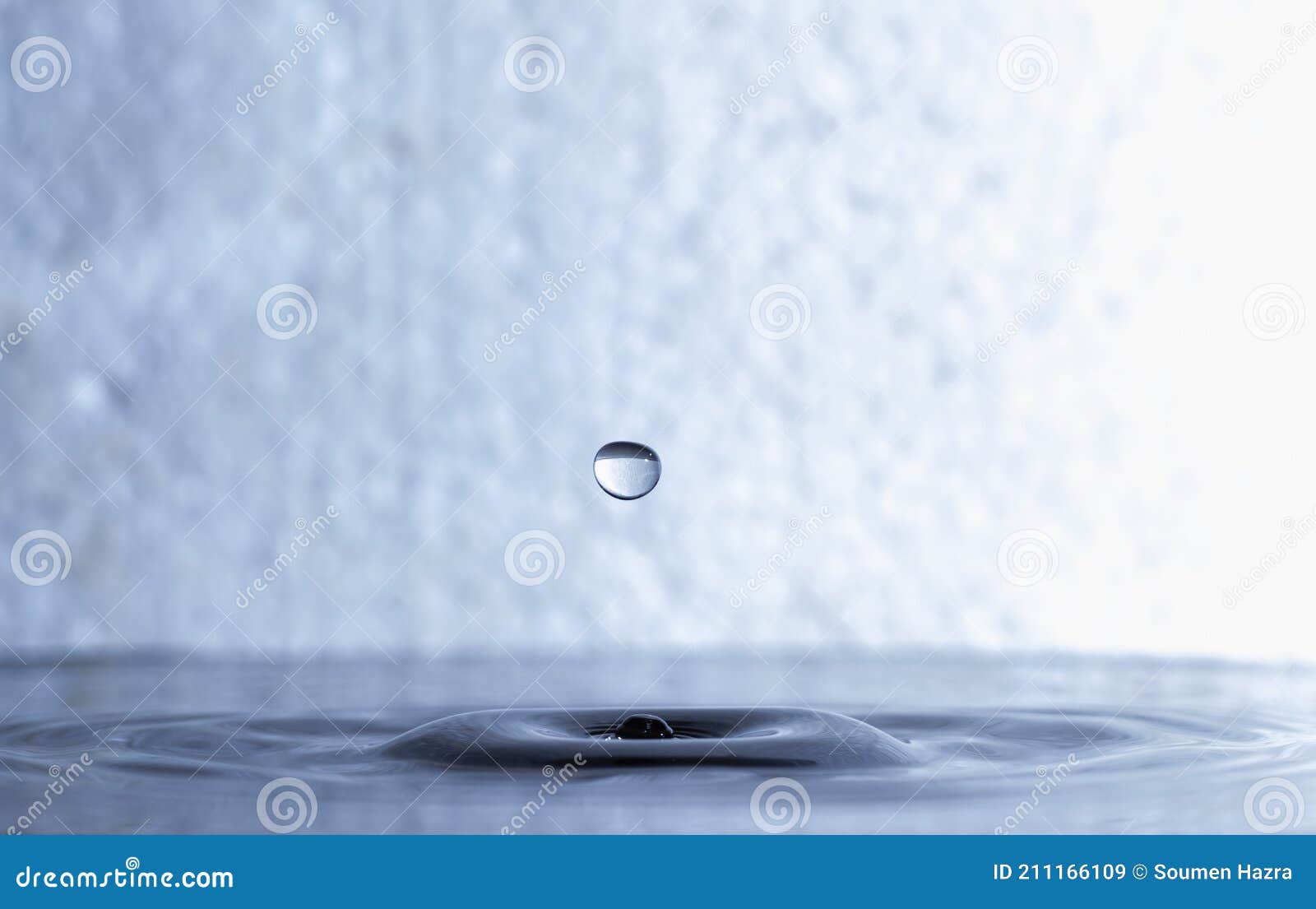 Water Droplets Freezing Motion Stock Image - Image of circle, liquid ...