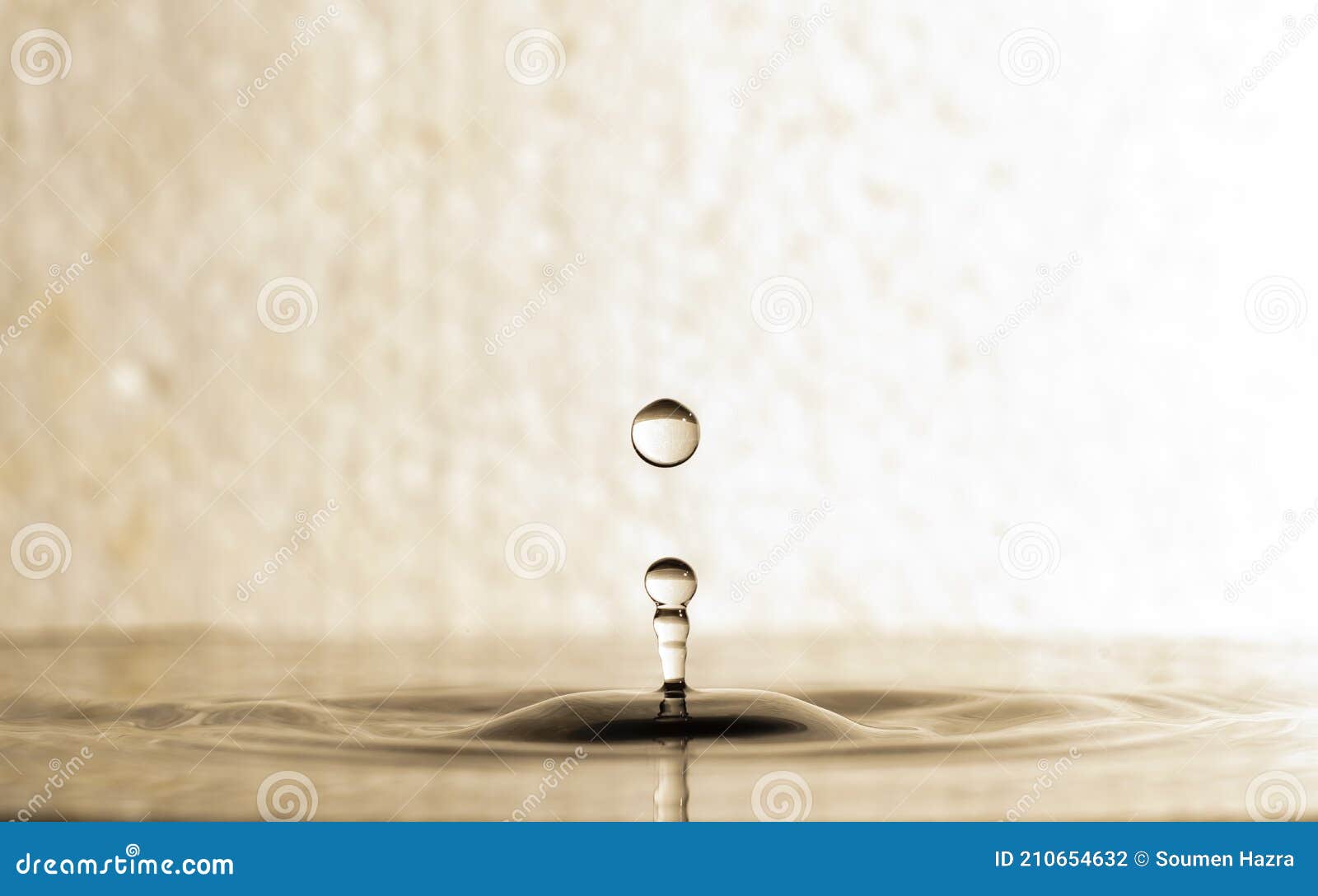 Water Droplets Freezing Motion Stock Photo - Image of falling ...