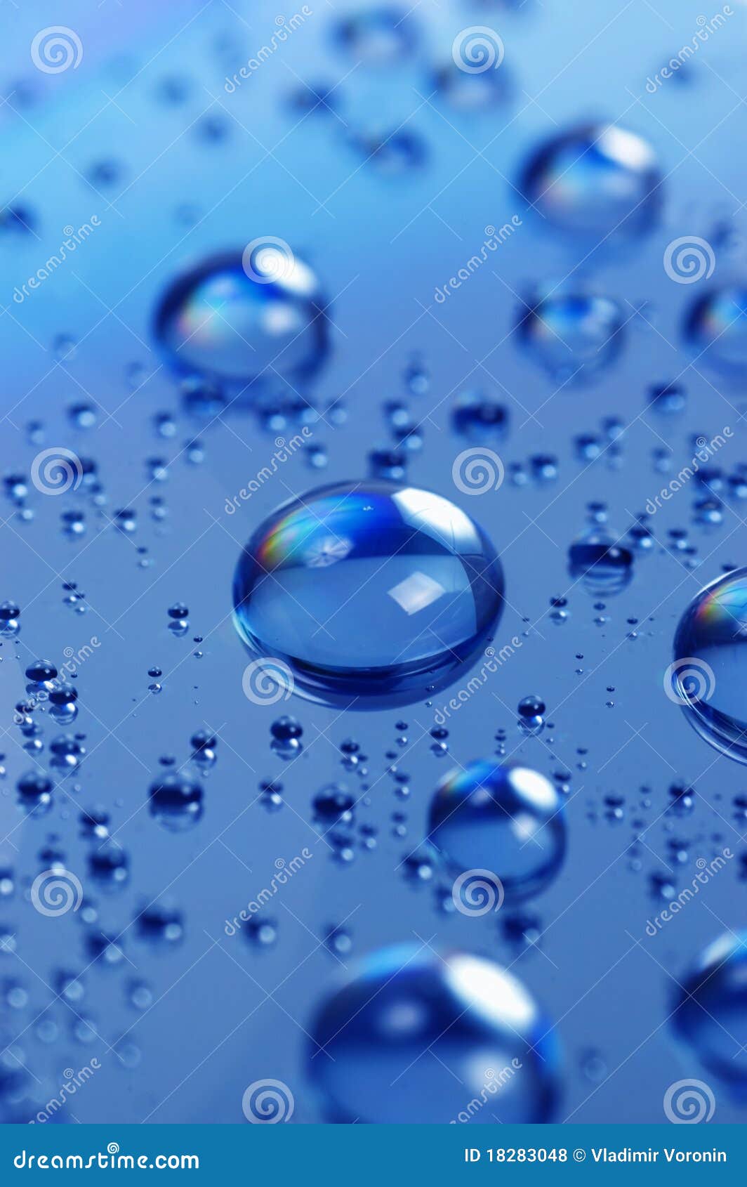 Water Droplets on Glass. Raindrops Stock Photo - Image of bubble ...