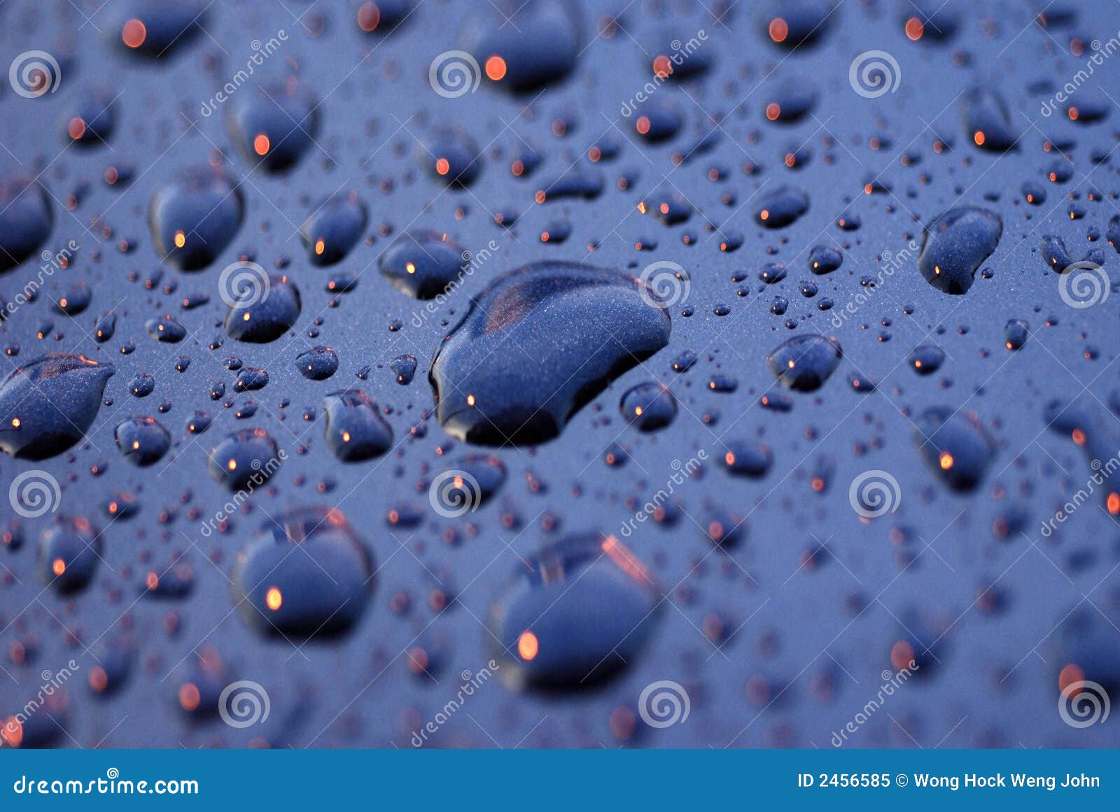 Water droplets and light stock image. Image of crystal - 2456585